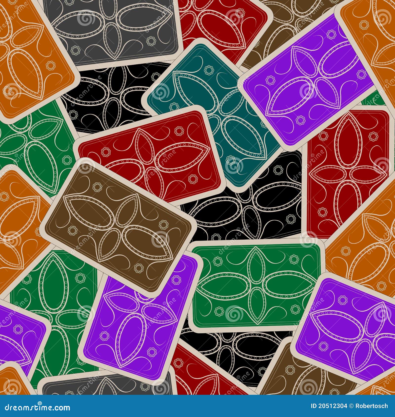 Playing cards deck pattern stock vector. Illustration of lines - 20512304