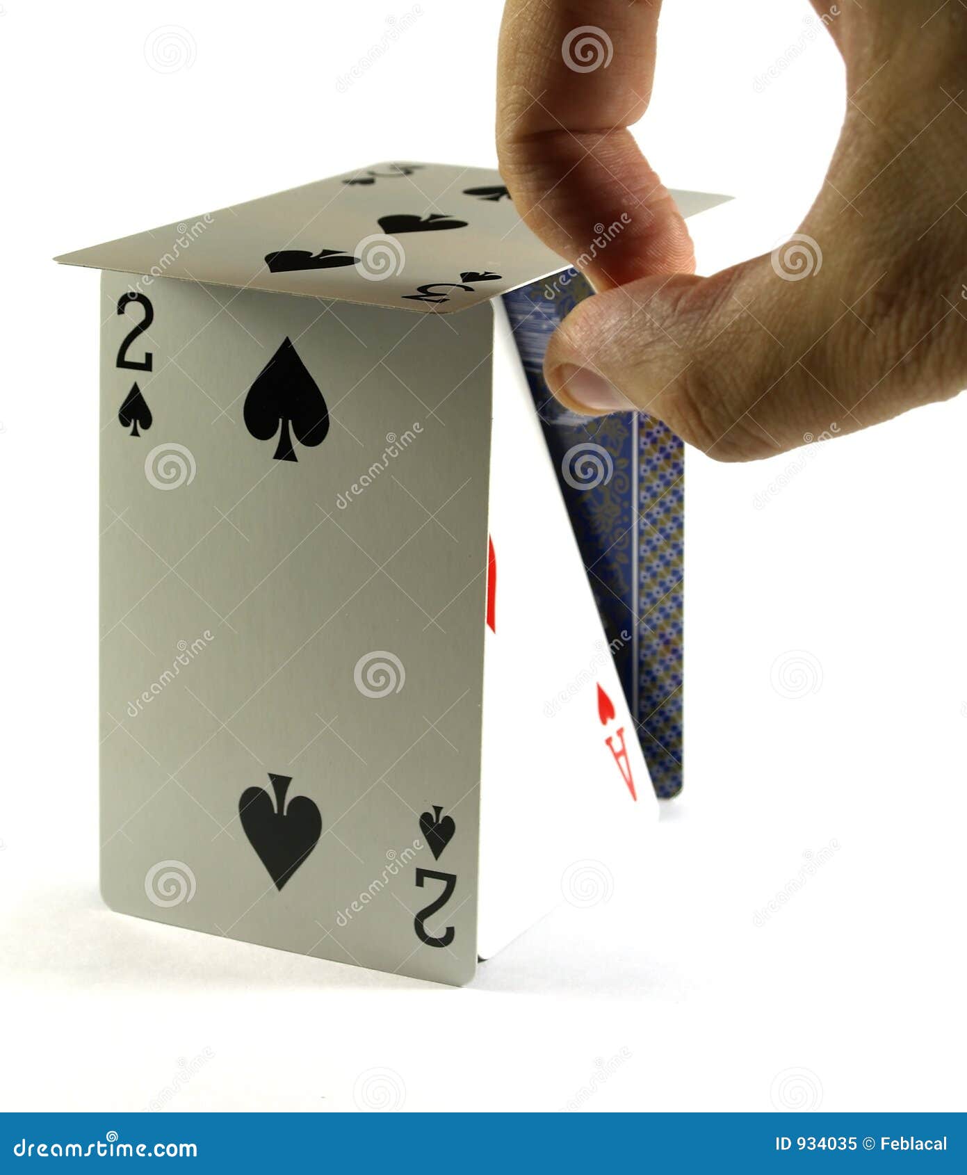 Playing cards game stock image. Image of cards, house, fragility - 934035