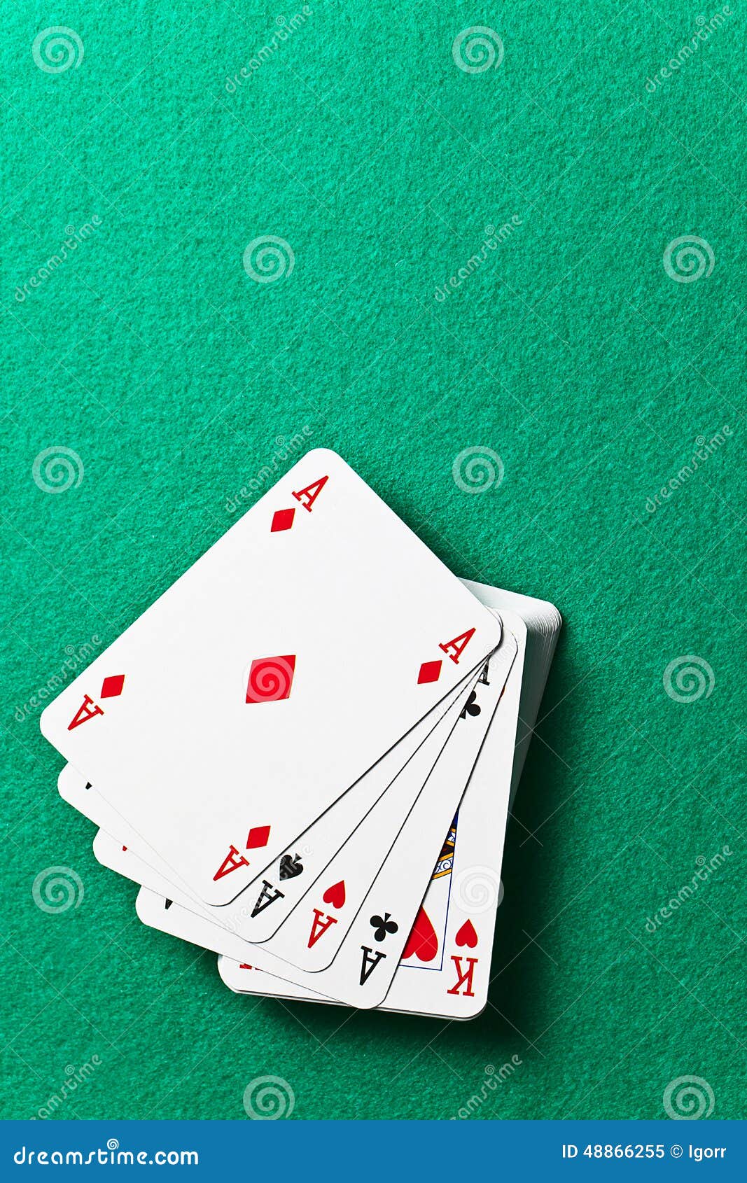 Playing cards stock image. Image of closeup, addiction - 48866255