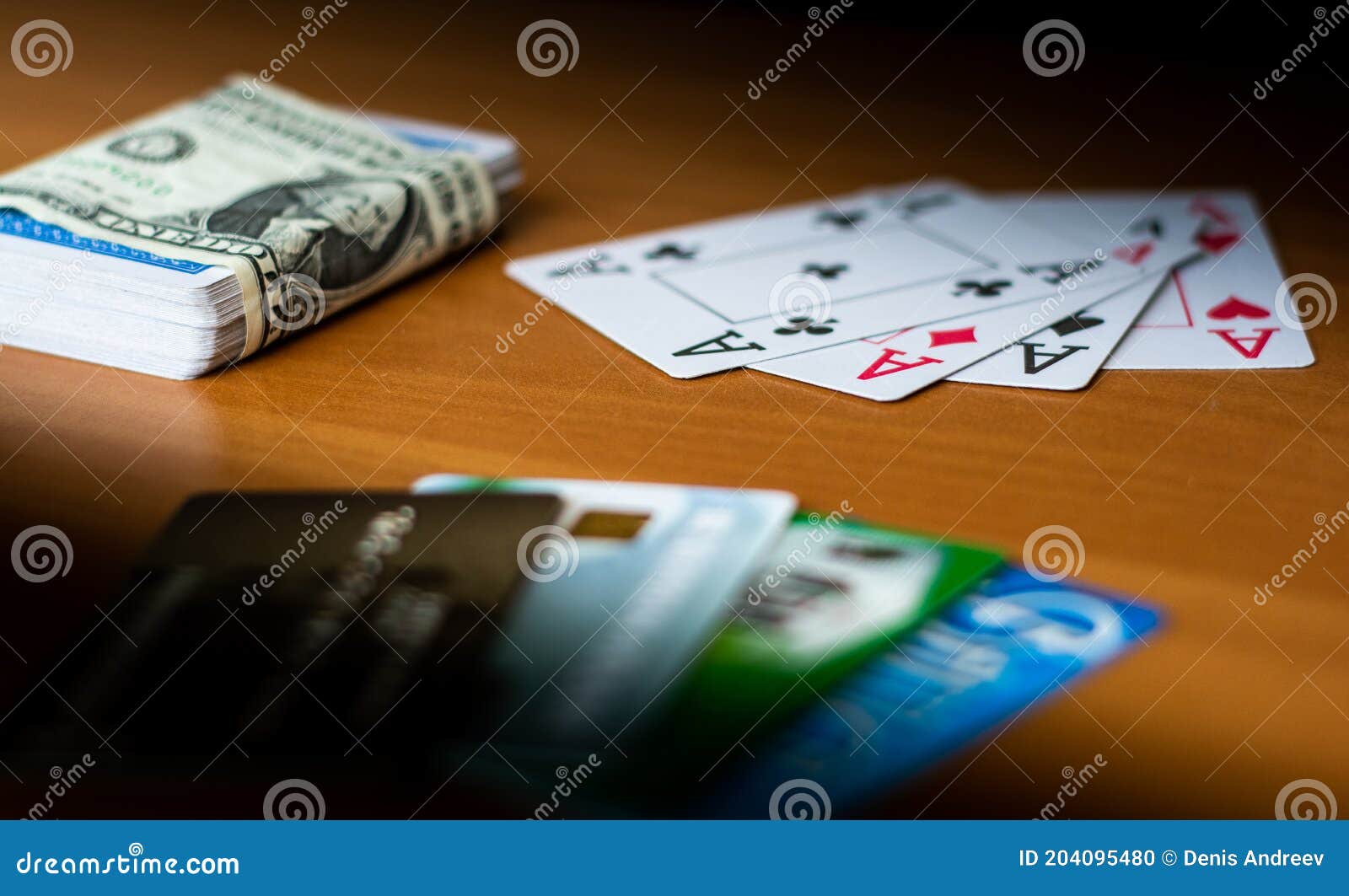 Playing cards stock photo. Image of creative, abstract - 204095480