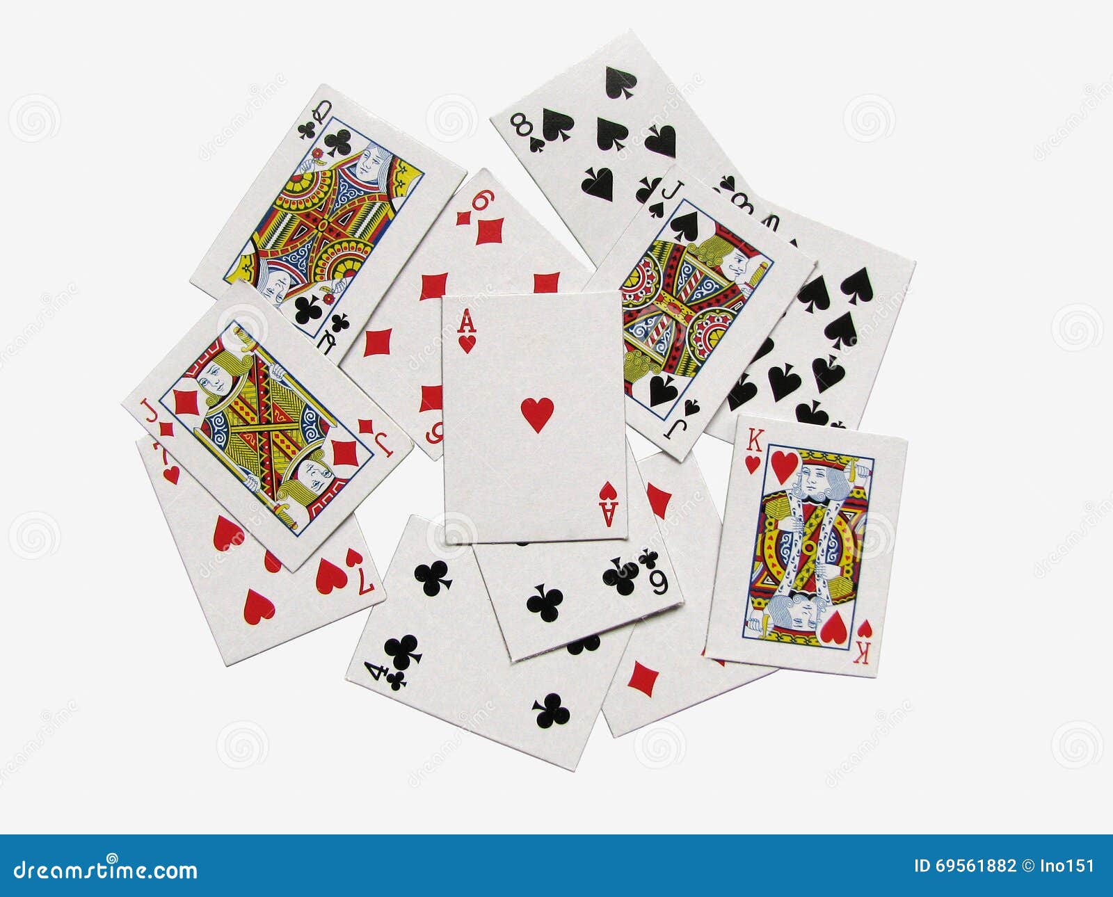 Playing cards stock photo. Image of play, game, pile - 69561882