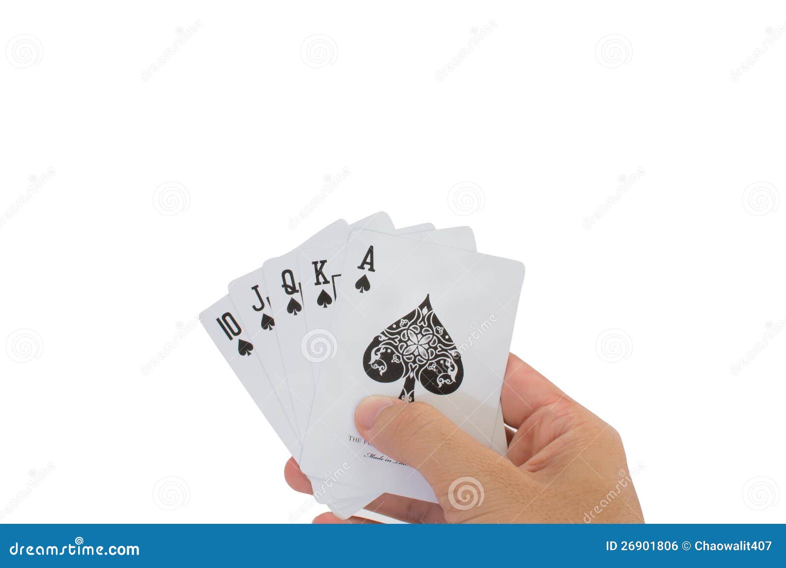Playing-cards-in-men S Hand Stock Photo - Image of open, diamond: 26901806