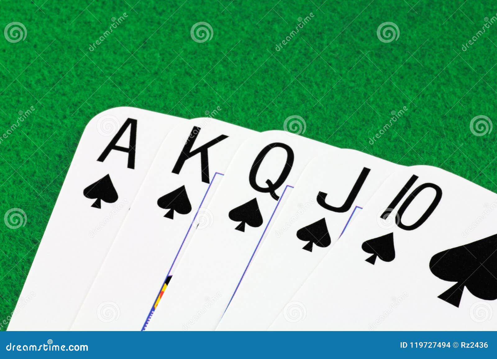 Playing cards stock photo. Image of five, game, plan - 119727494
