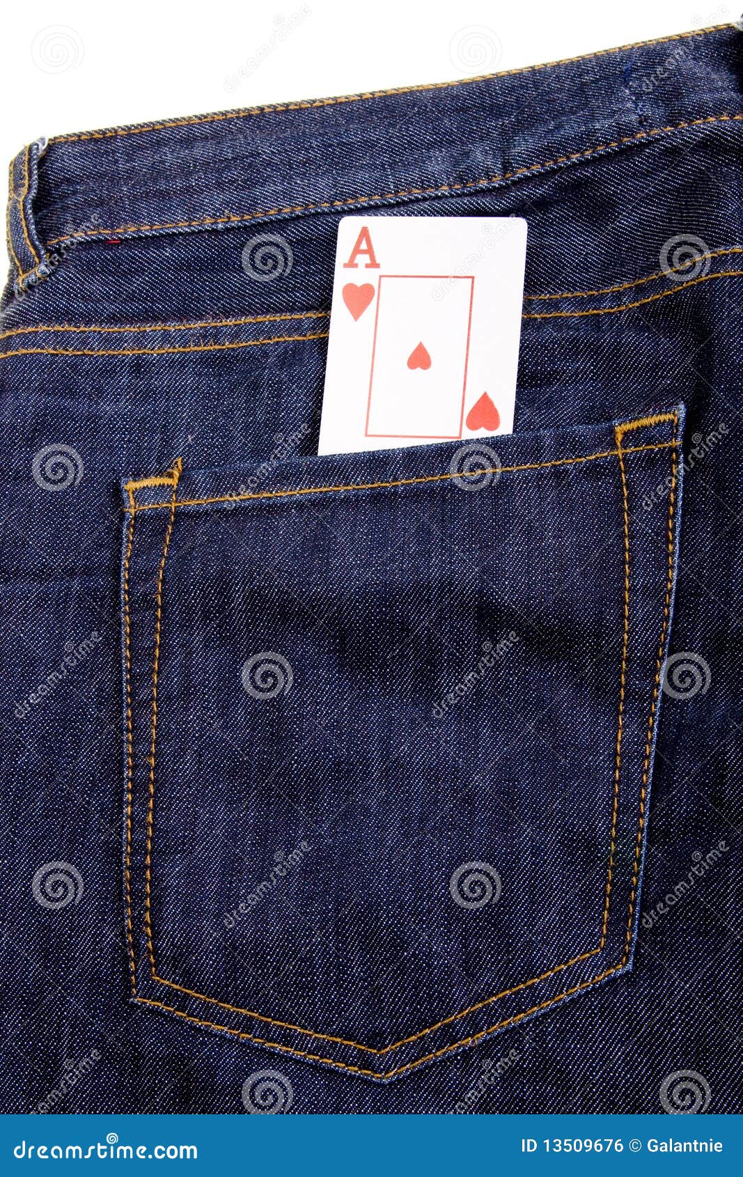 Playing cards in pocket stock photo. Image of addiction - 13509676
