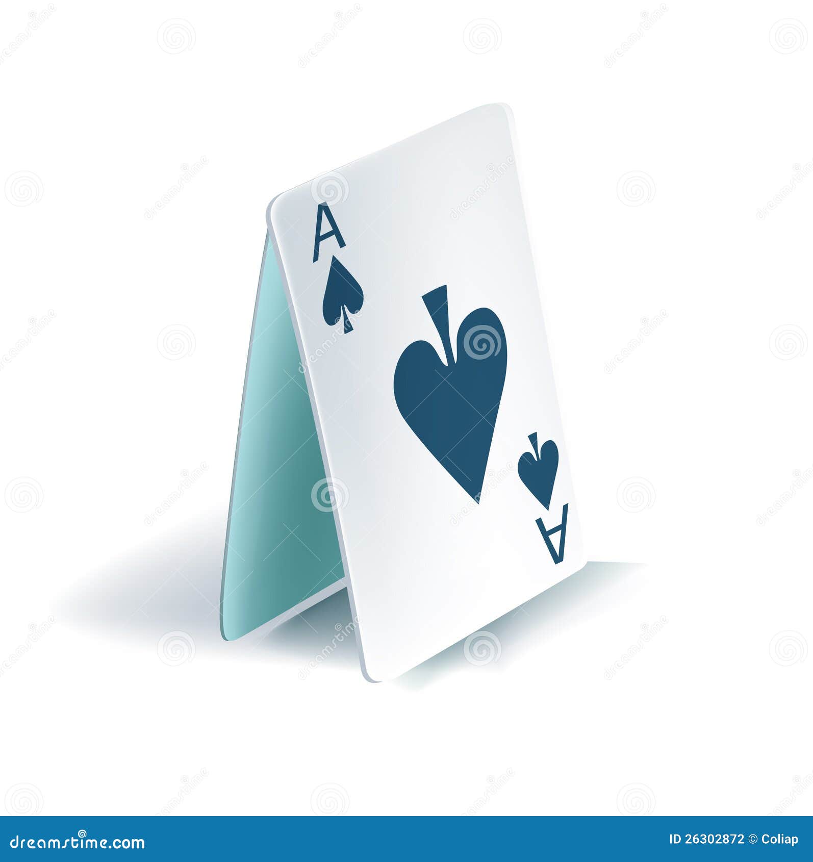 Playing cards pyramid stock vector. Illustration of gambling - 26302872