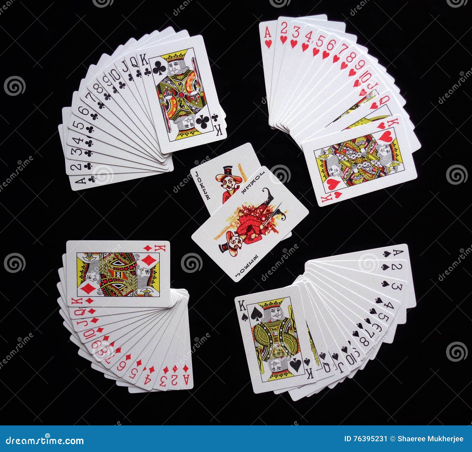 Playing Cards Royalty-Free Stock Photo | CartoonDealer.com #76395231