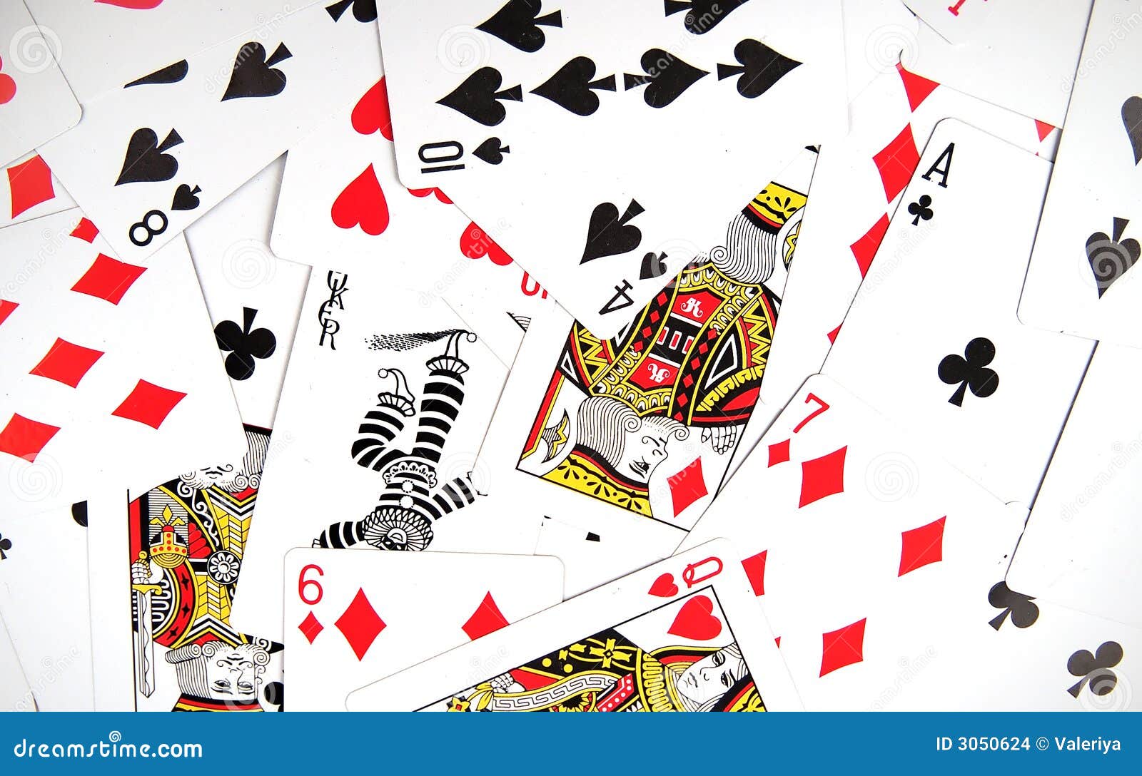 Playing cards texture stock photo. Image of clubs, spades - 3050624