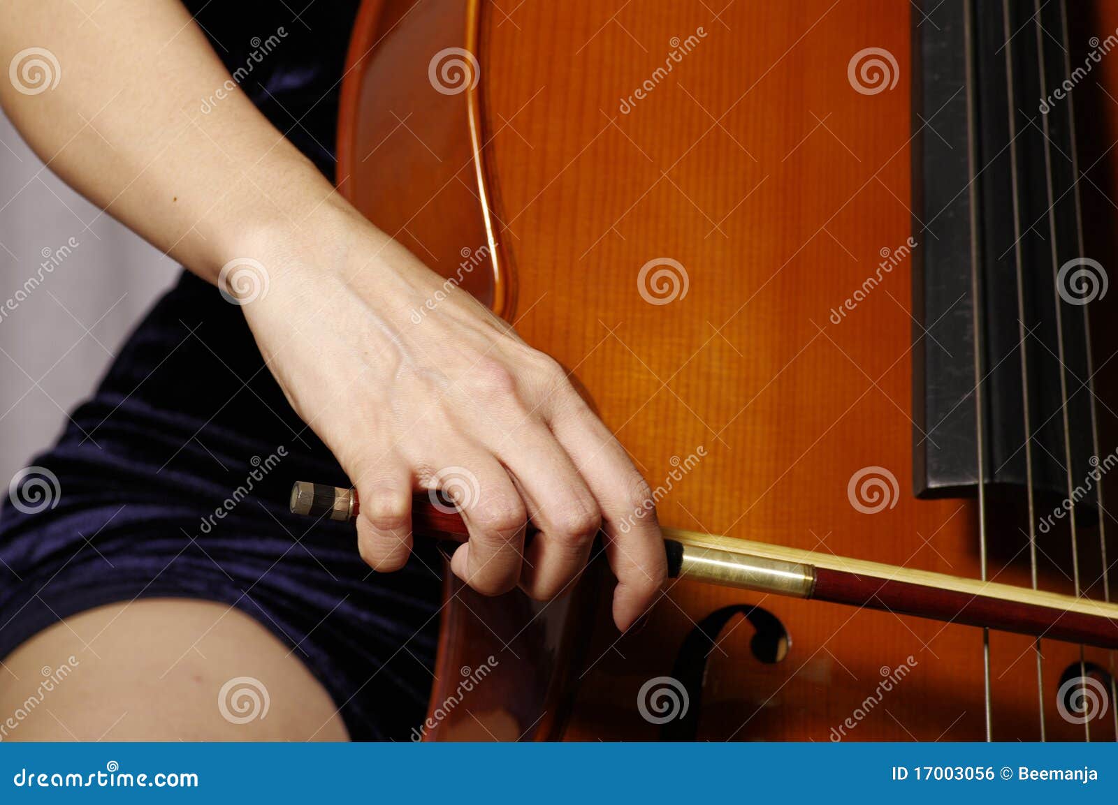 Playing cello stock photo. Image of finger, hand, cellist - 17003056