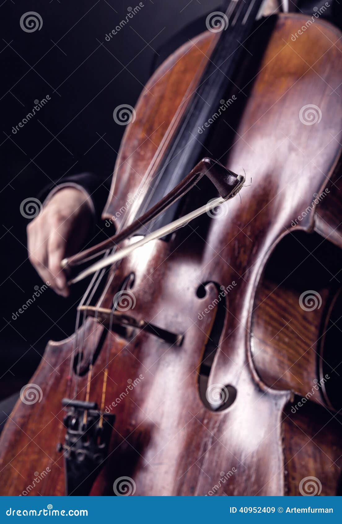 Playing the cello stock image. Image of listen, people - 40952409