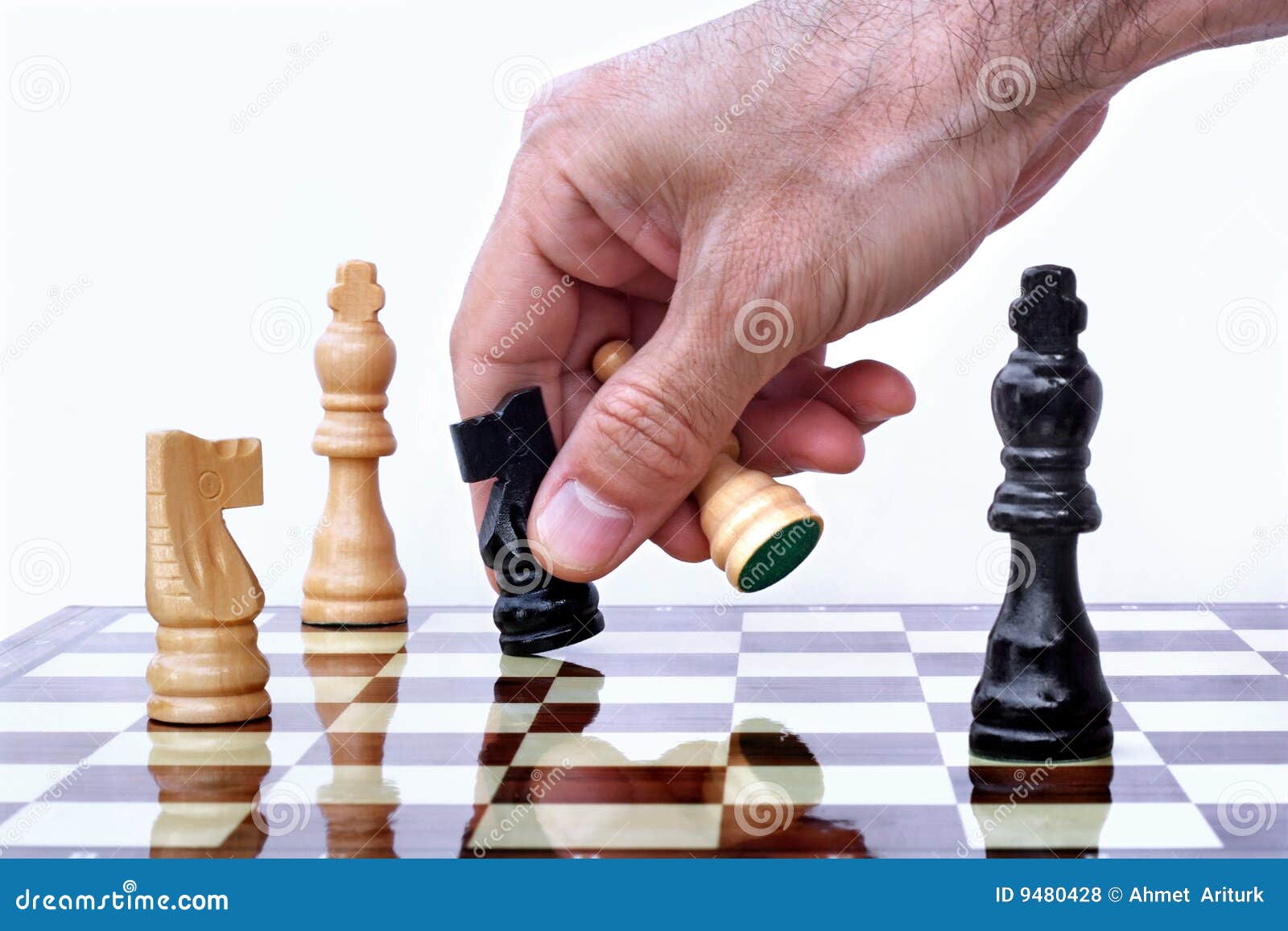 Playing chess stock photo. Image of concept, battle, competitive - 9480428