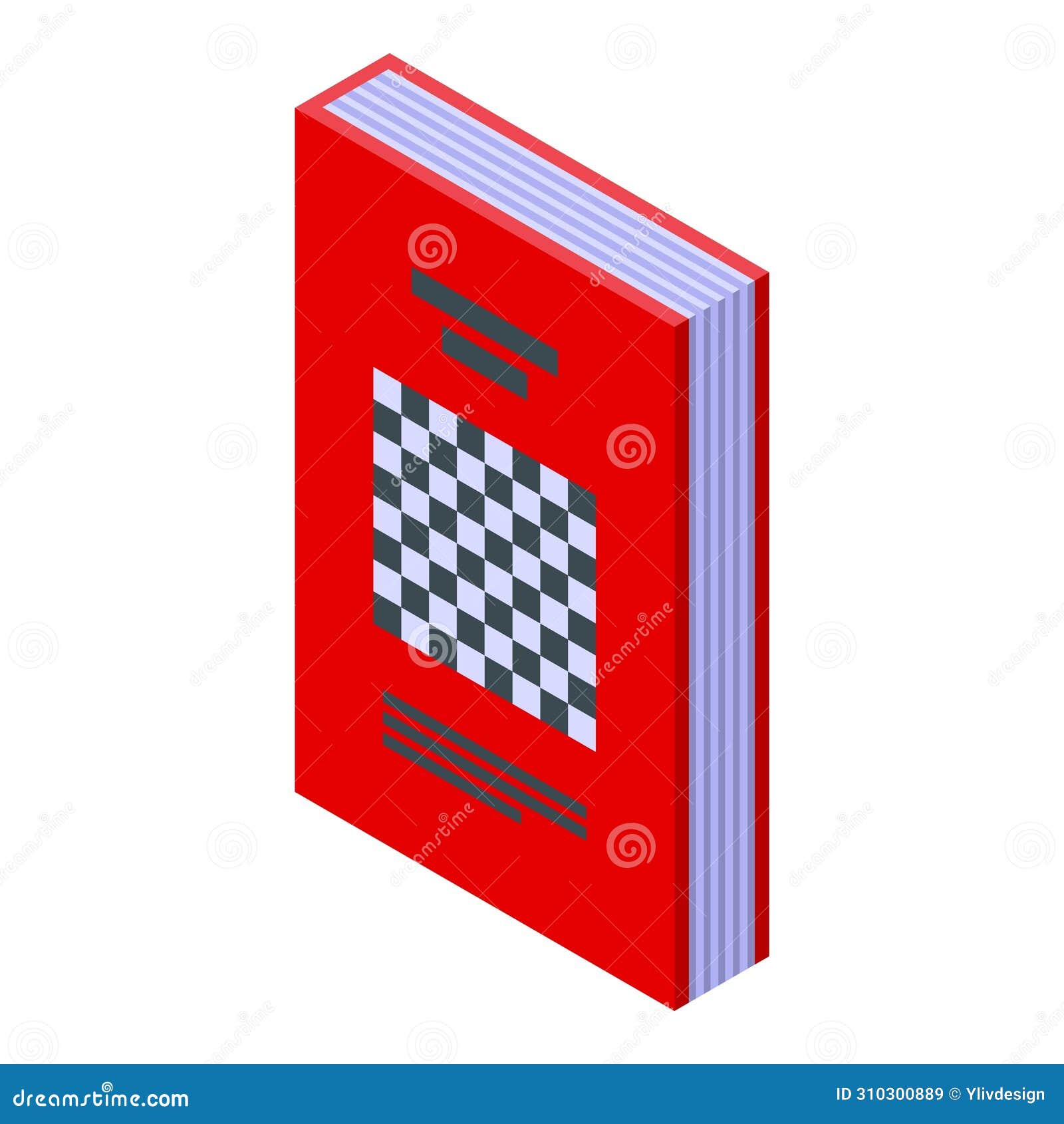 Playing Chess Book Icon Isometric Vector. Education Classroom Stock ...