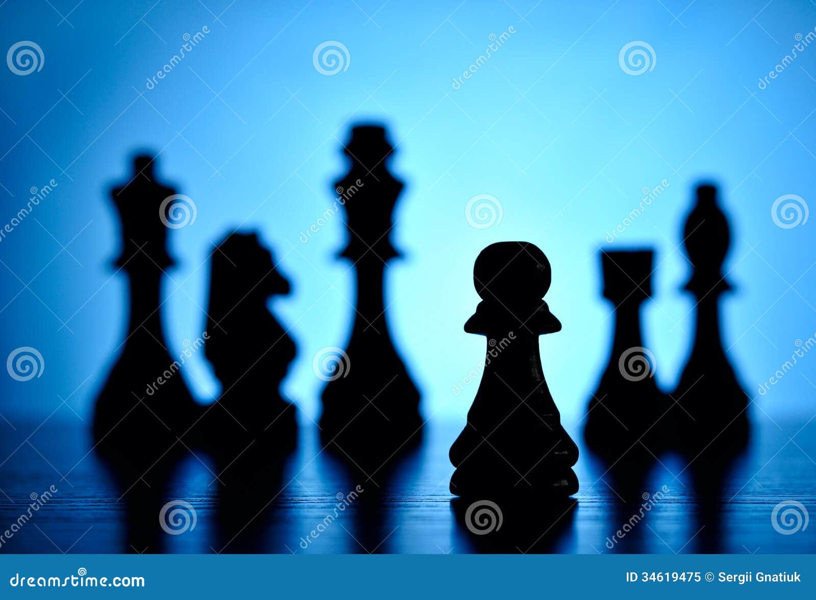 Playing chess stock image. Image of strategic, strategy - 34619475