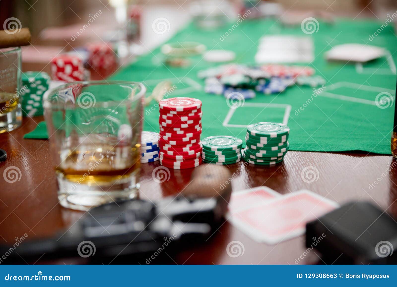 Chips on Game Table Normal Version Stock Image - Image of fortune ...
