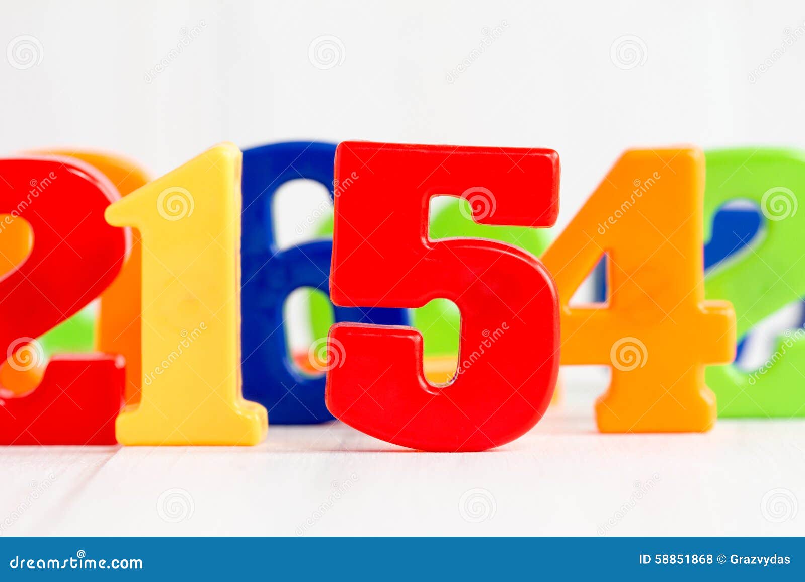 Colored Numbers Stock Image | CartoonDealer.com #12019345