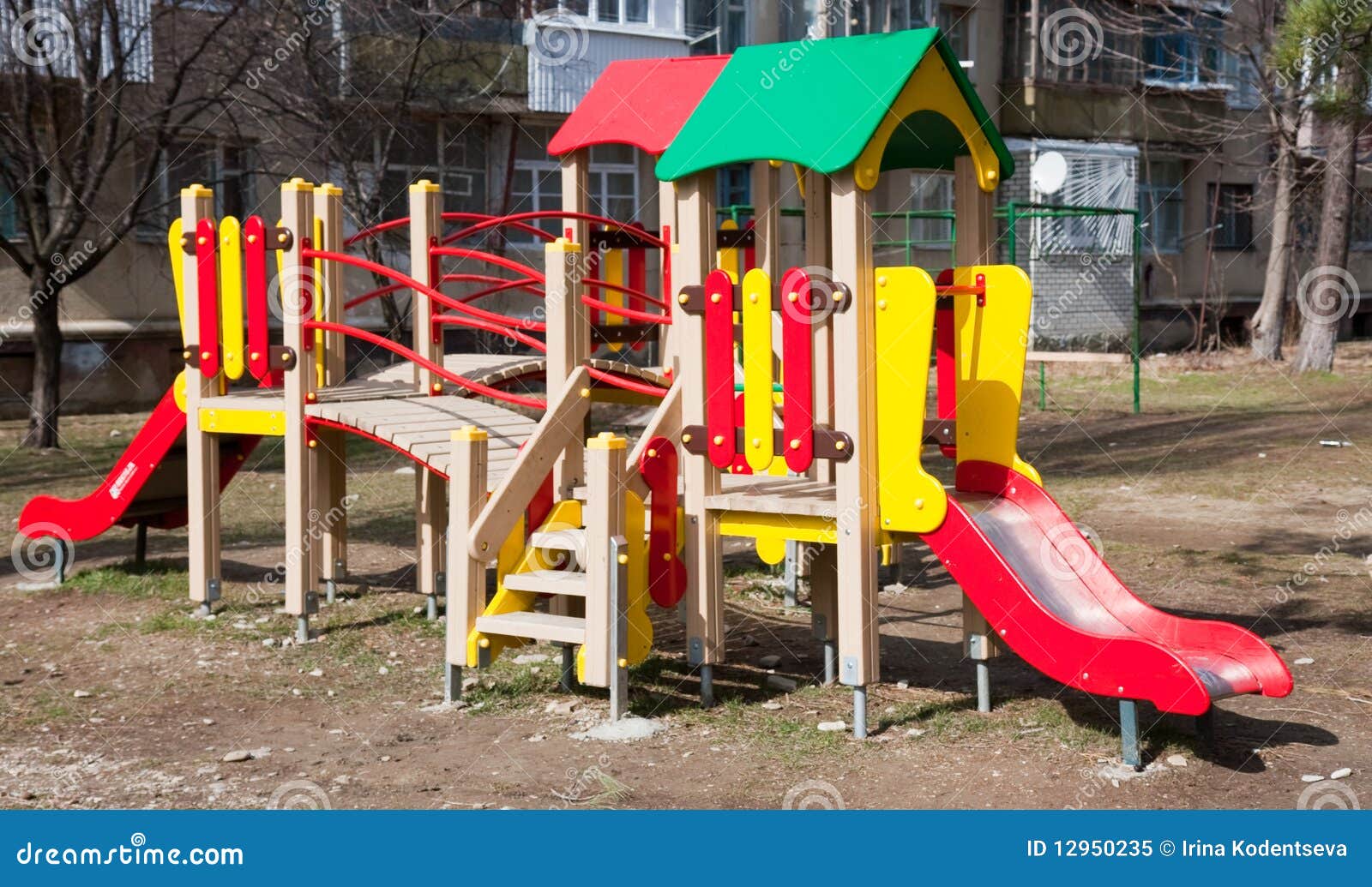 Playing complex stock image. Image of flight, courtyard - 12950235