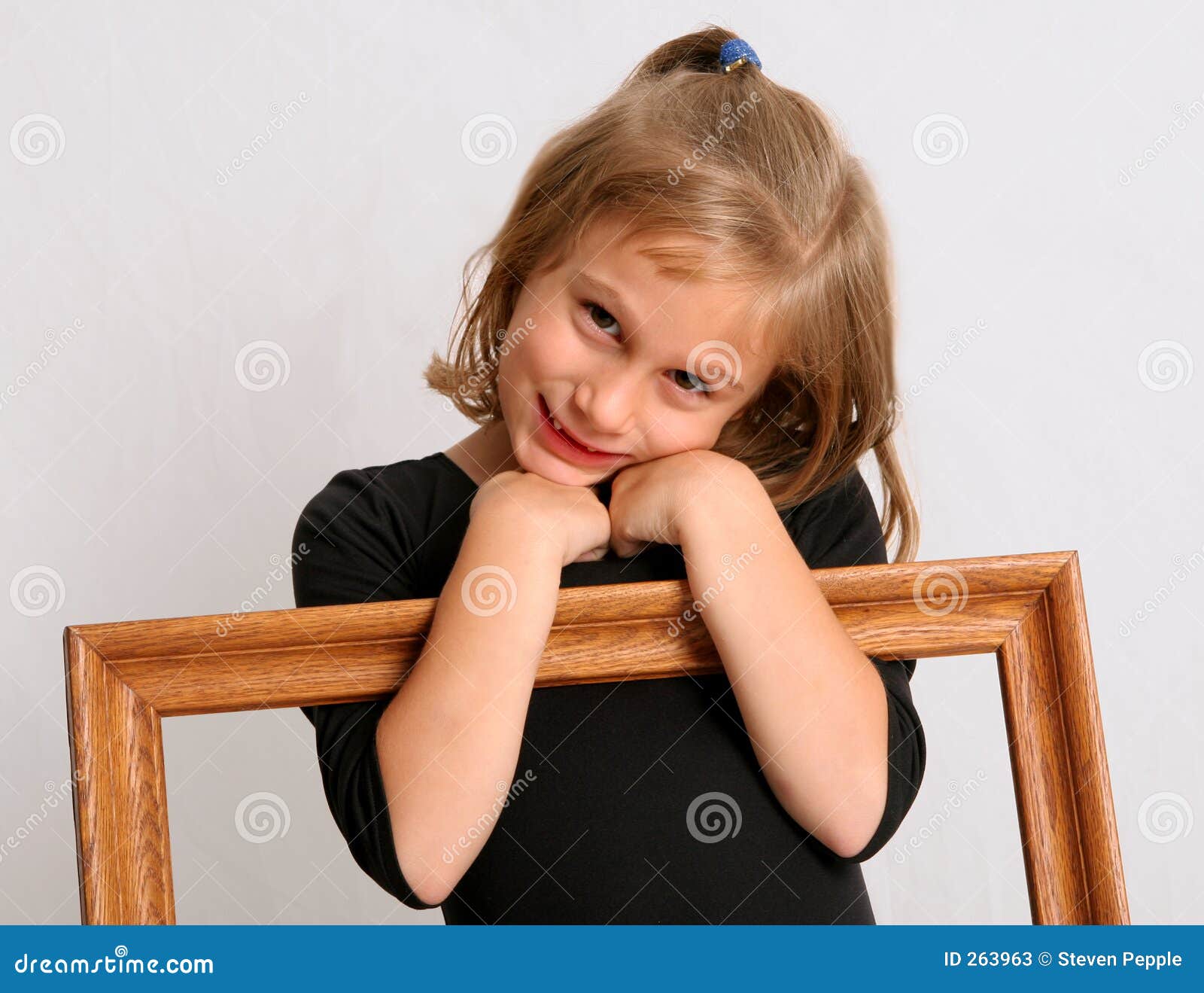 Playing coy stock image. Image of person, playing, shyness - 263963