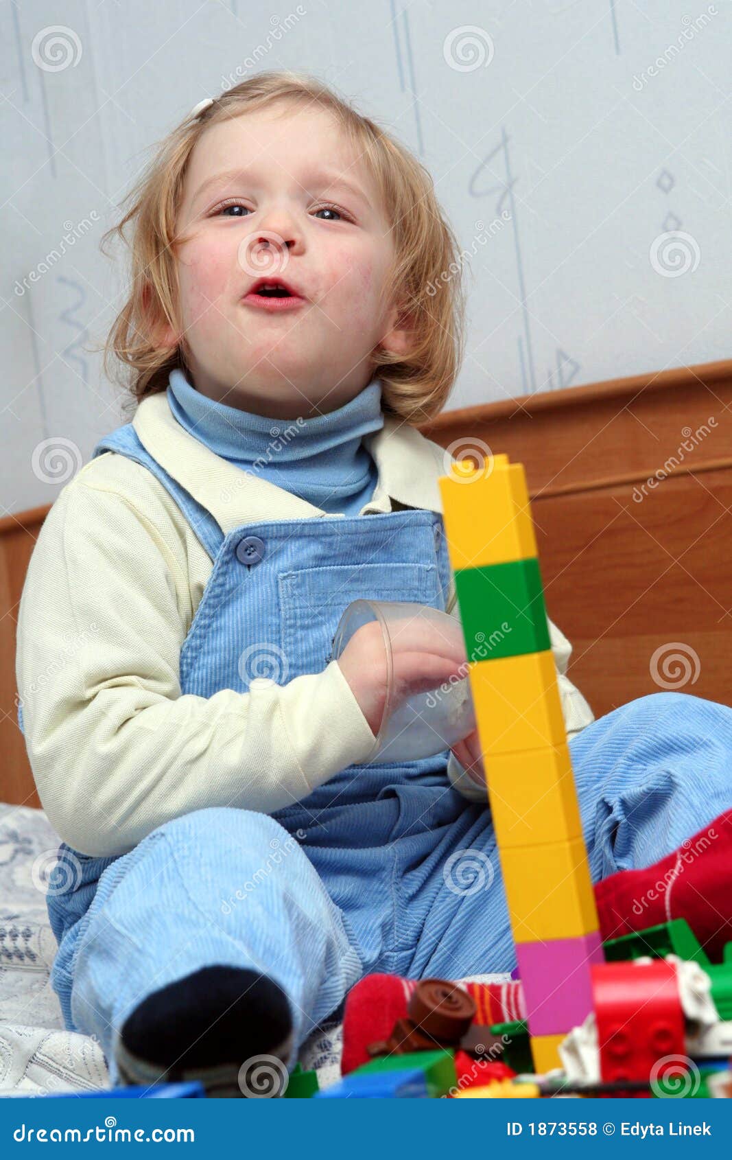Playing with cube blocks stock photo. Image of child, kids - 1873558