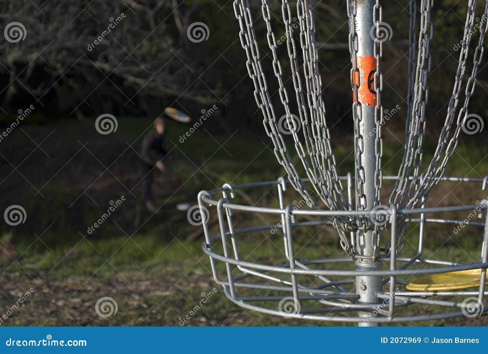 Playing Disc Golf 2 stock image. Image of recreation, curve - 2072969