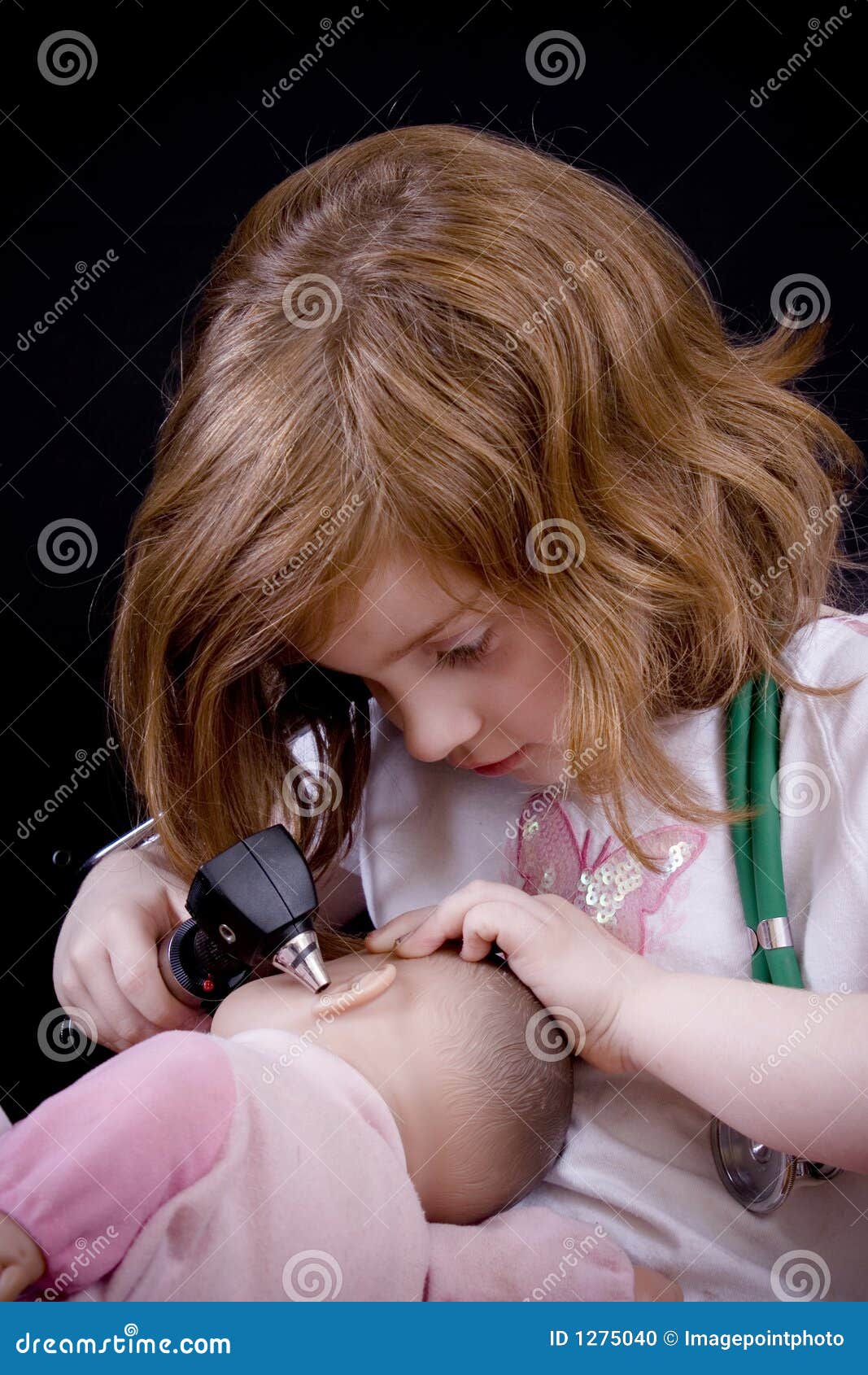Playing doctor stock photo. Image of childhood, sickness - 1275040