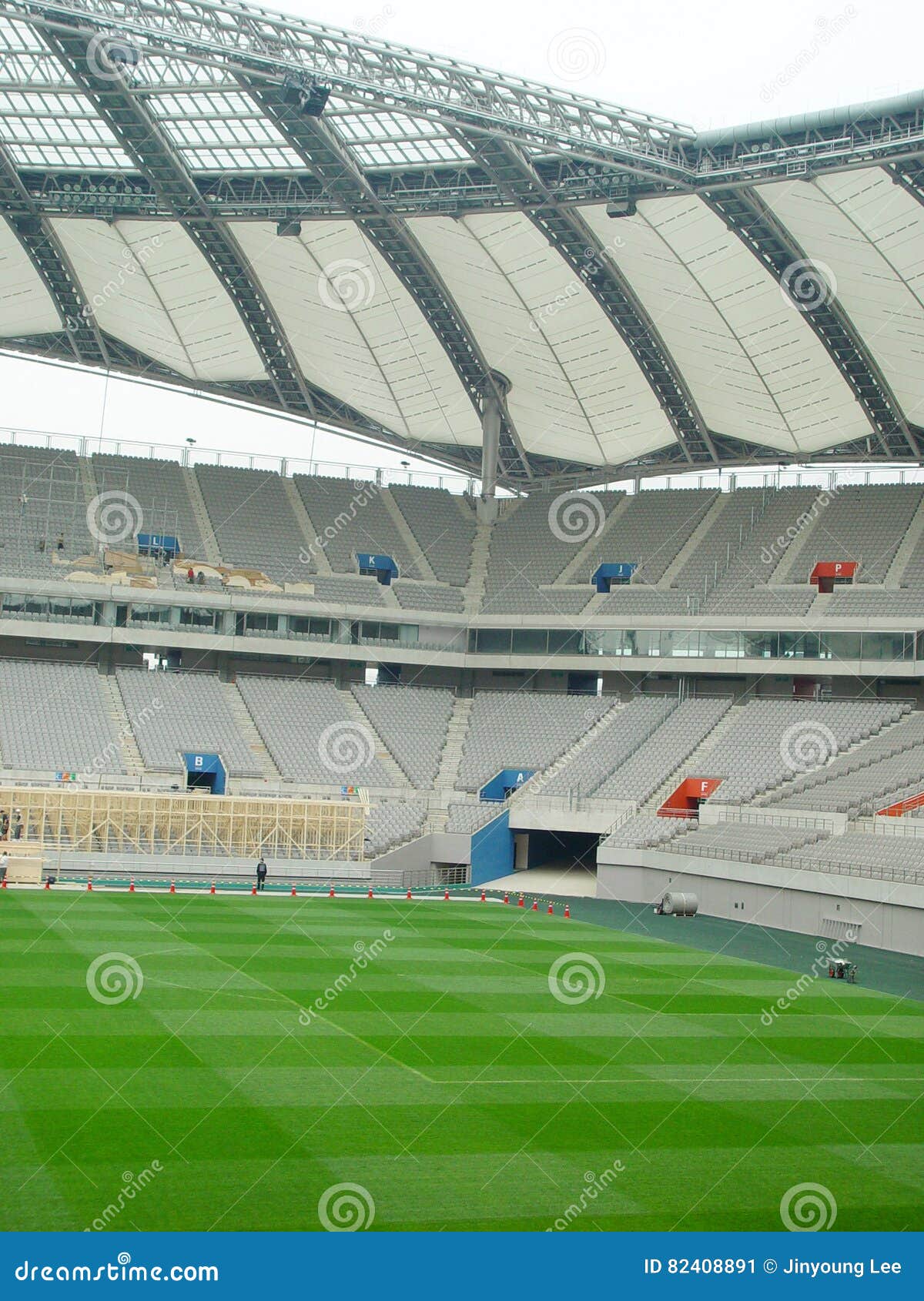 Playing Field editorial photo. Image of field, lawn, built - 82408891