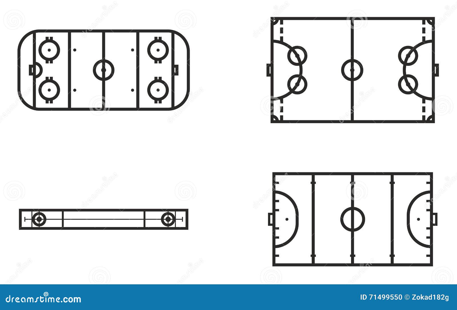 Playing Fields Icons Set 8 stock vector. Illustration of board - 71499550