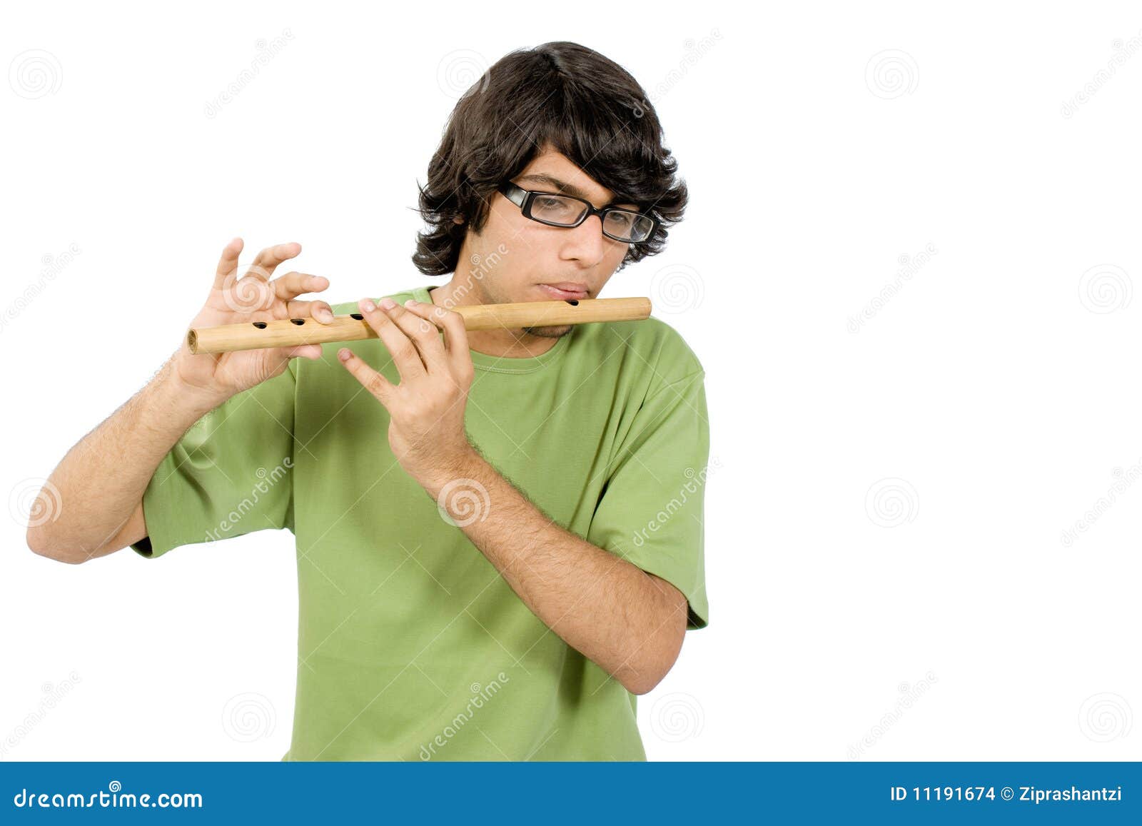 Playing with flute stock photo. Image of instrument, play - 11191674