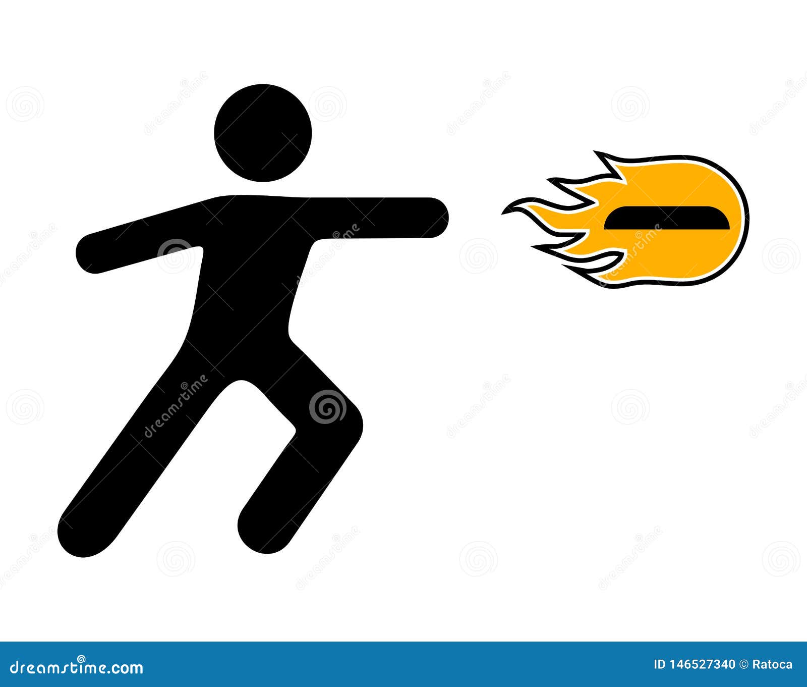 Playing flying disc symbol stock vector. Illustration of isolated ...