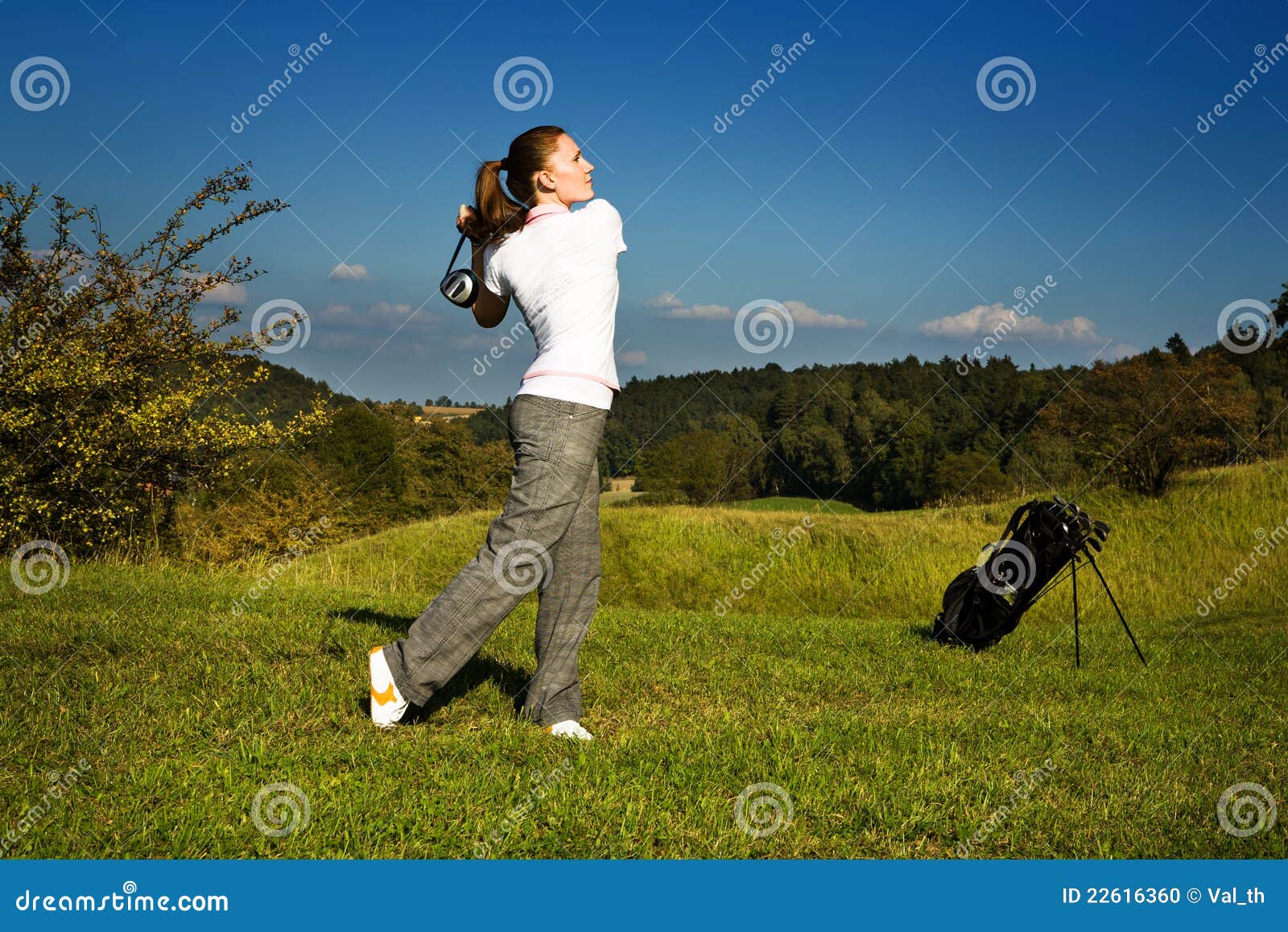 Playing golf stock photo. Image of vacations, activity - 22616360