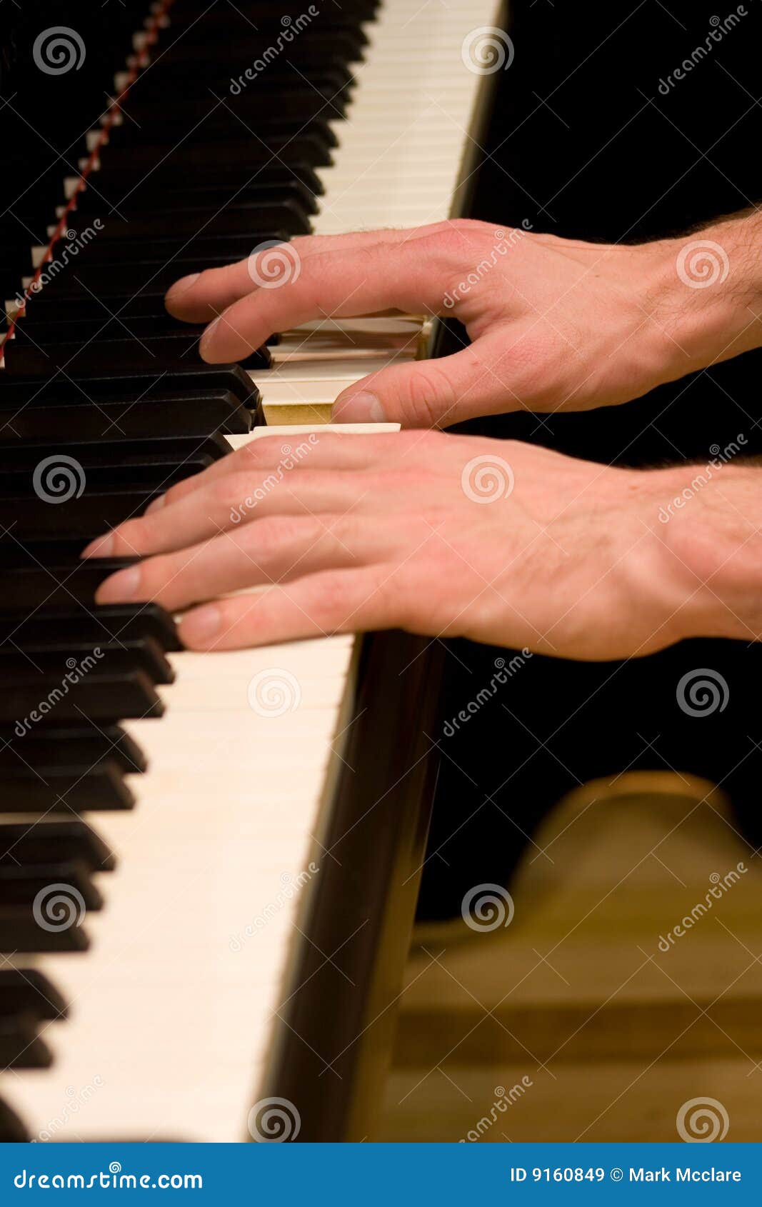 Playing Grand Piano Keyboard Stock Image - Image of compose, musical ...