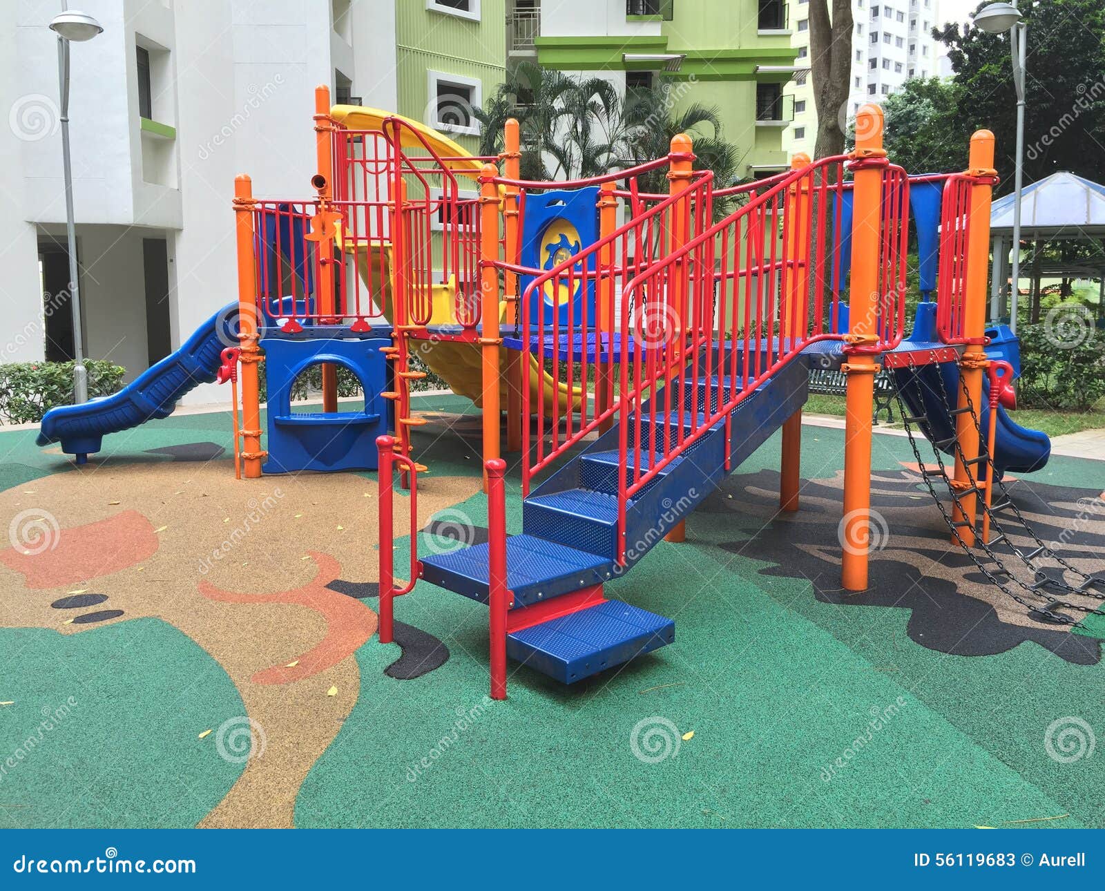 Playing Ground For Childreen And Visitors At Chhatbhir Zoo, India ...