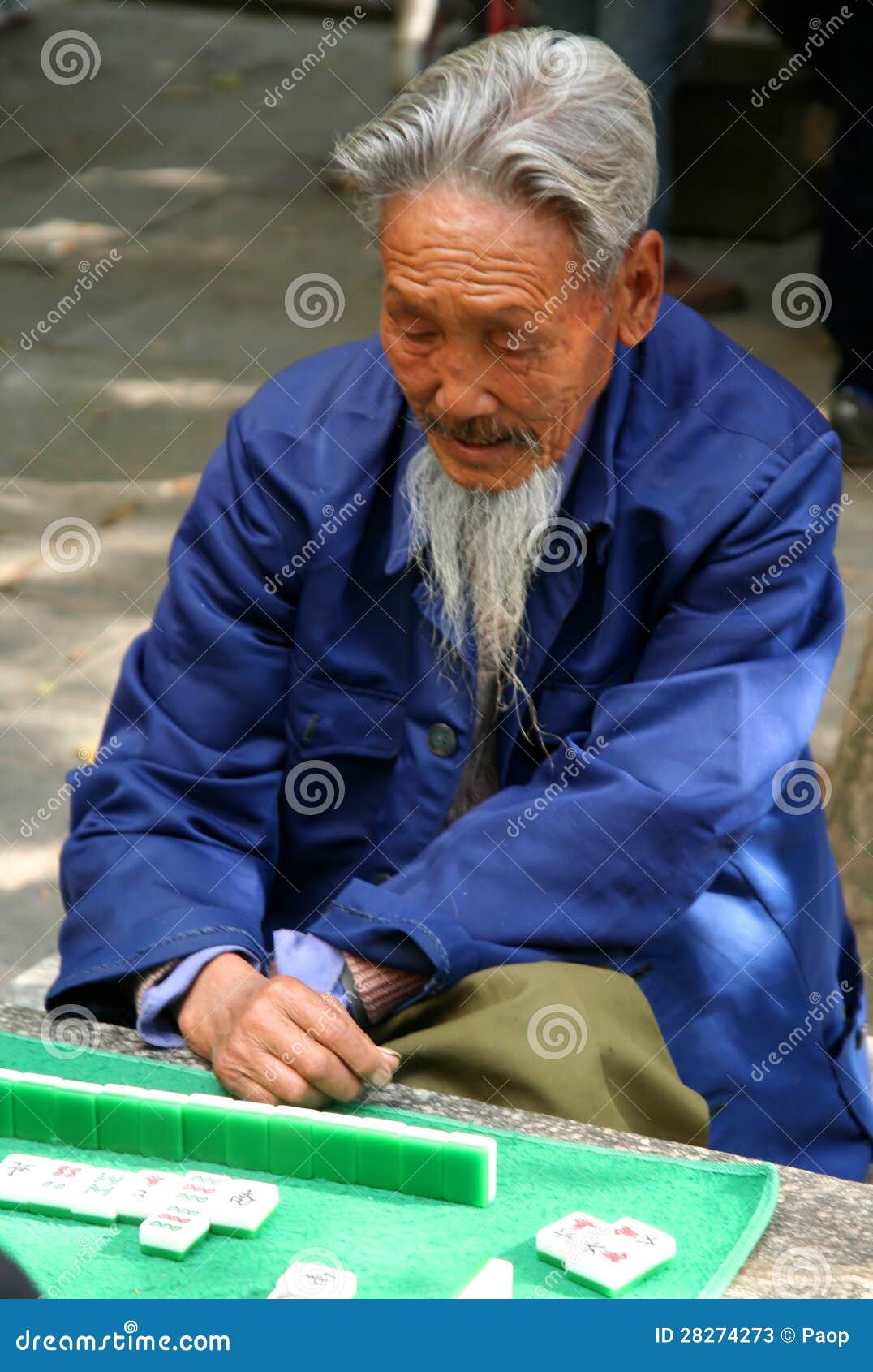 Playing mahjong editorial stock photo. Image of ancient - 28274273