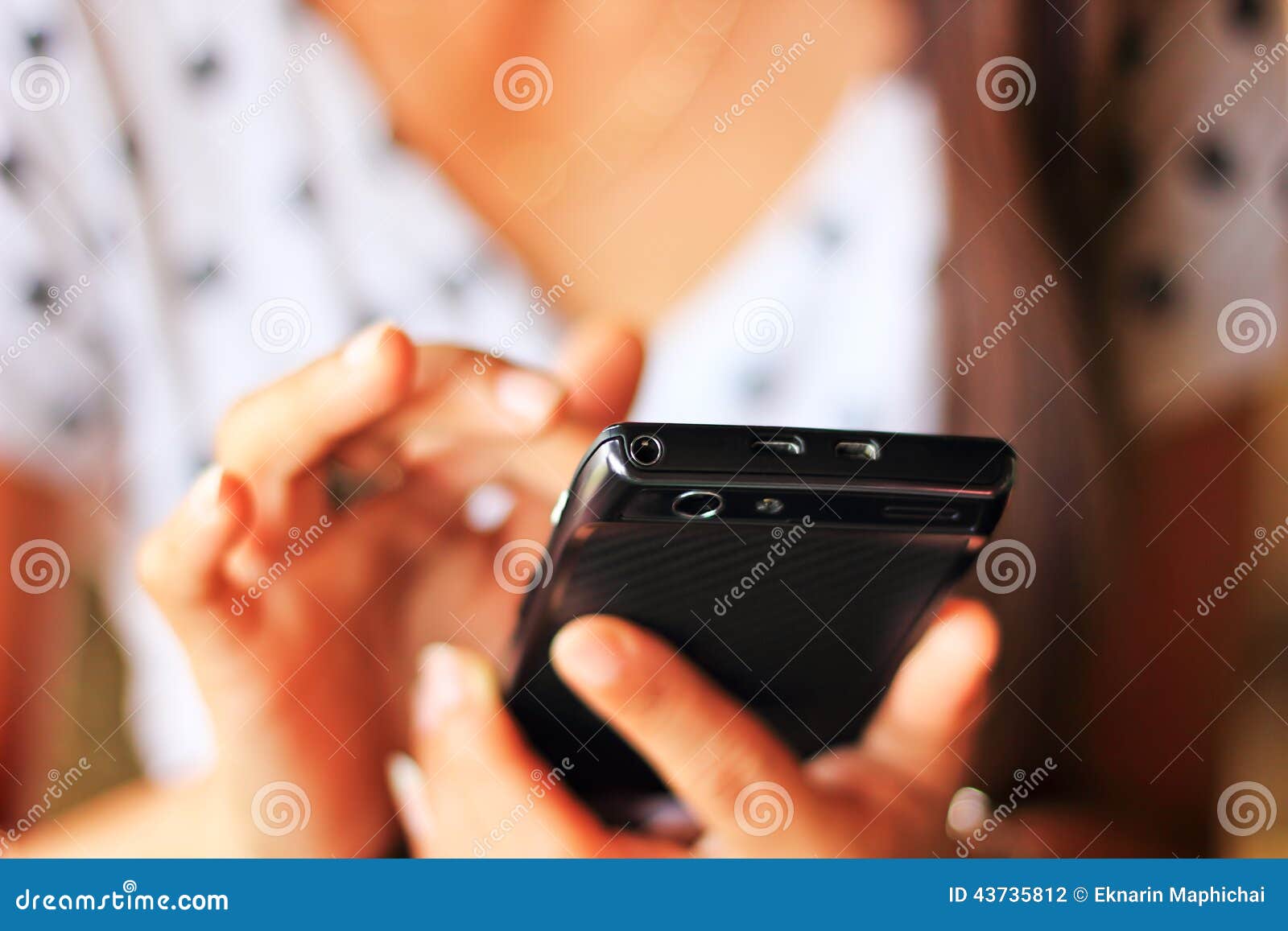Playing mobile phone stock photo. Image of scene, technology - 43735812