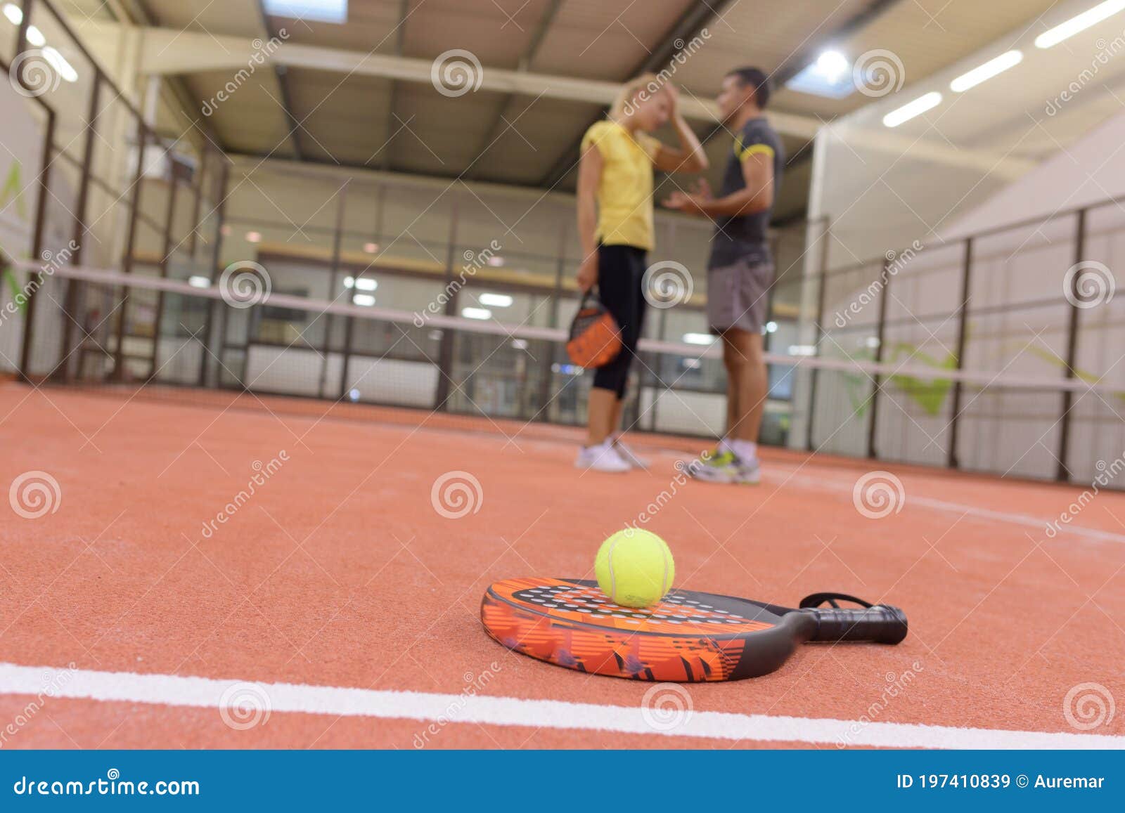 They playing padel indoors stock image. Image of players - 197410839