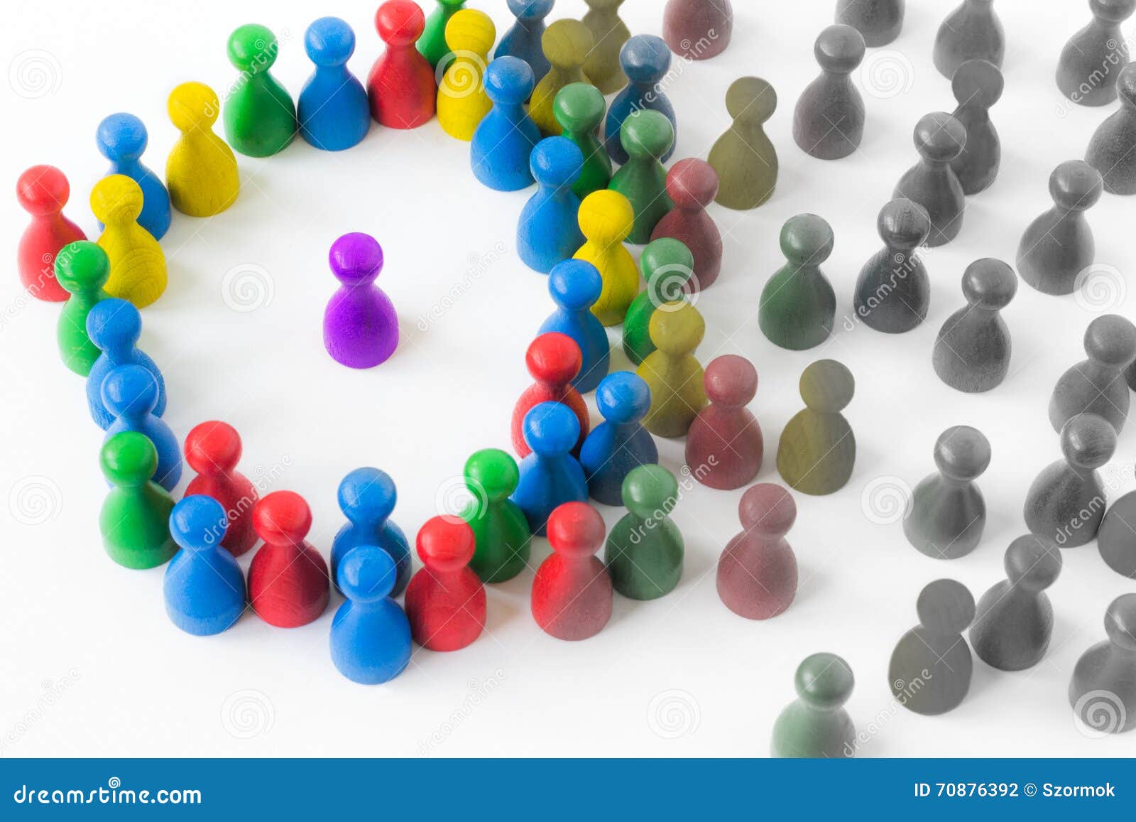 Playing Pawns on White Background Stock Photo - Image of leisure ...