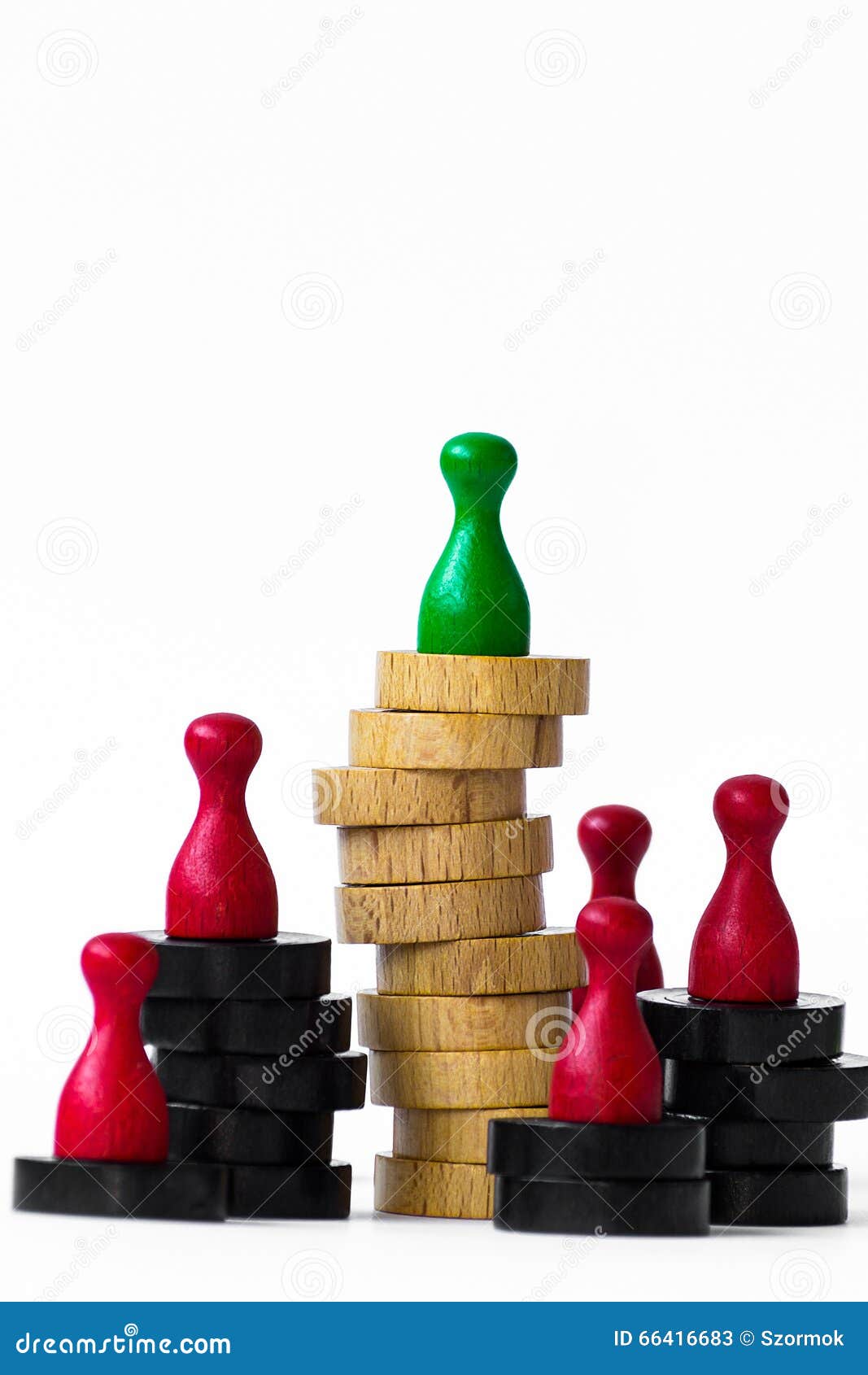 Playing pawns on white stock image. Image of lost, demonstration - 66416683