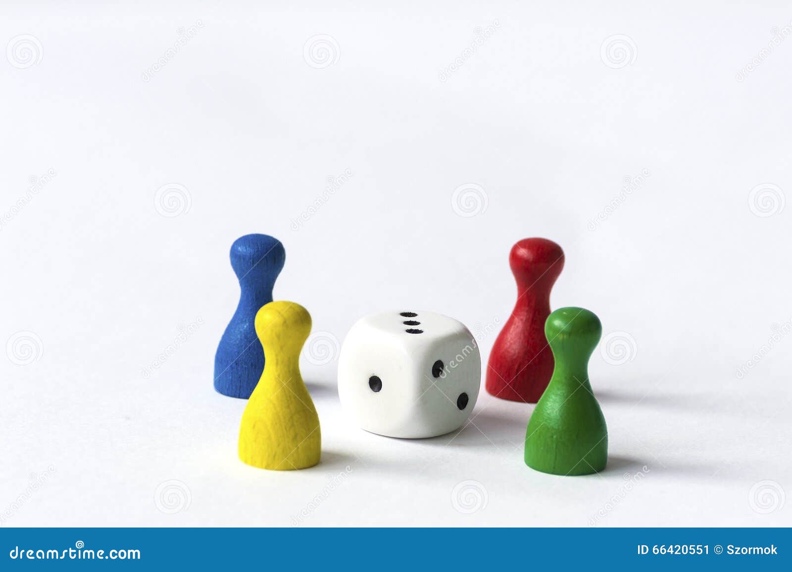 Playing pawns on white stock image. Image of gaming, loser - 66420551