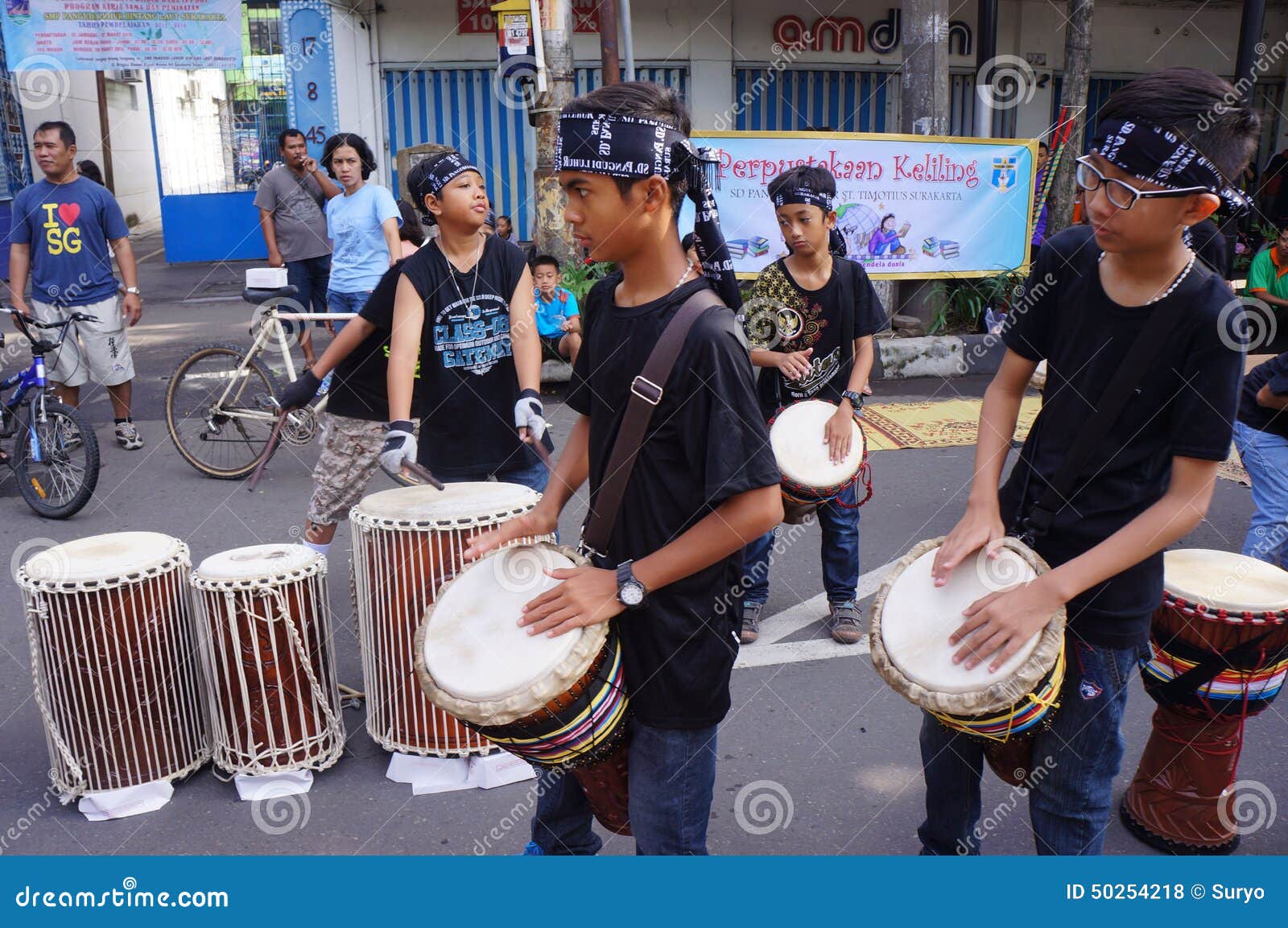 Playing percussion editorial stock photo. Image of solo - 50254218