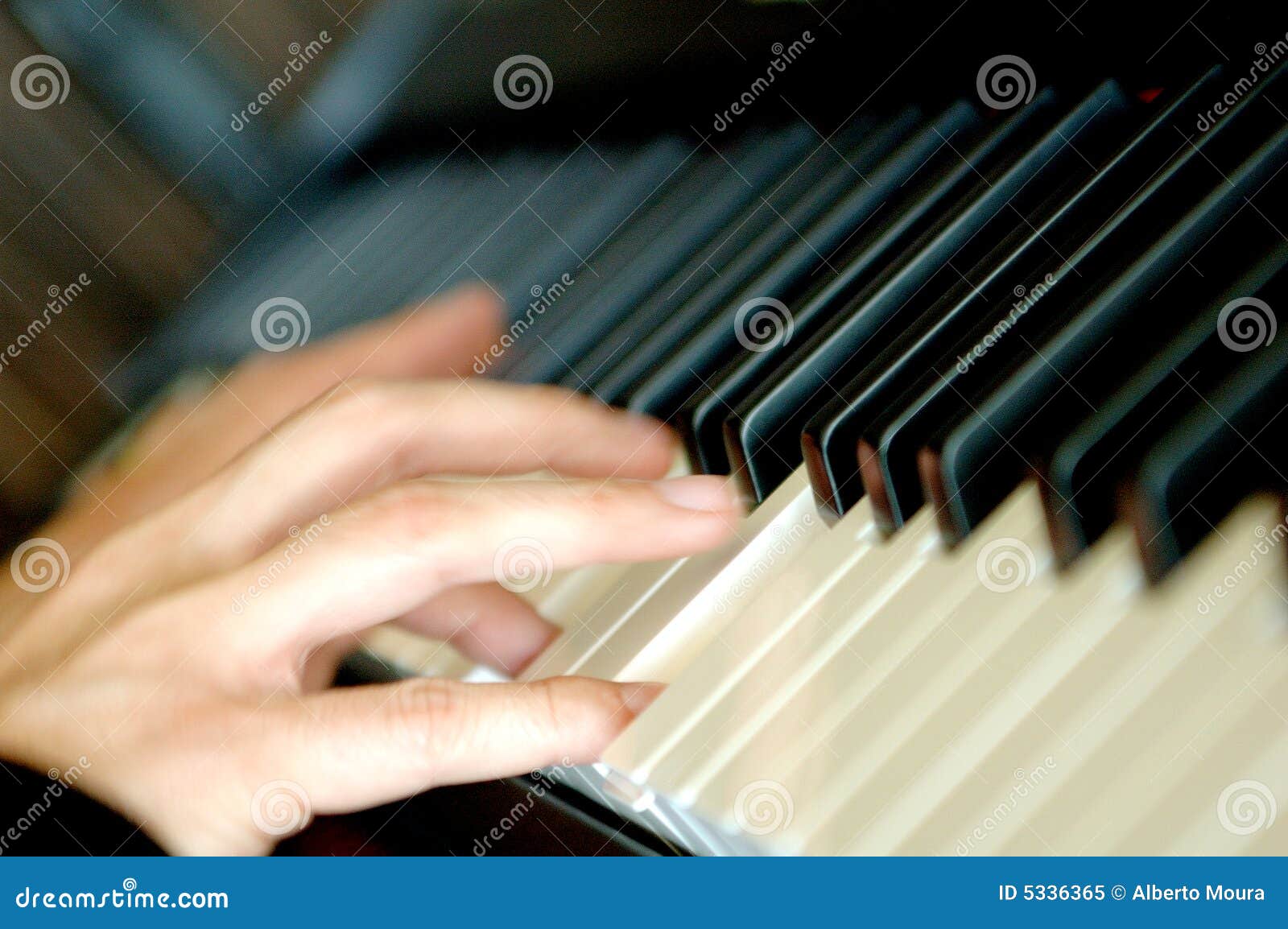 Playing Piano stock image. Image of wooden, entertainment - 5336365