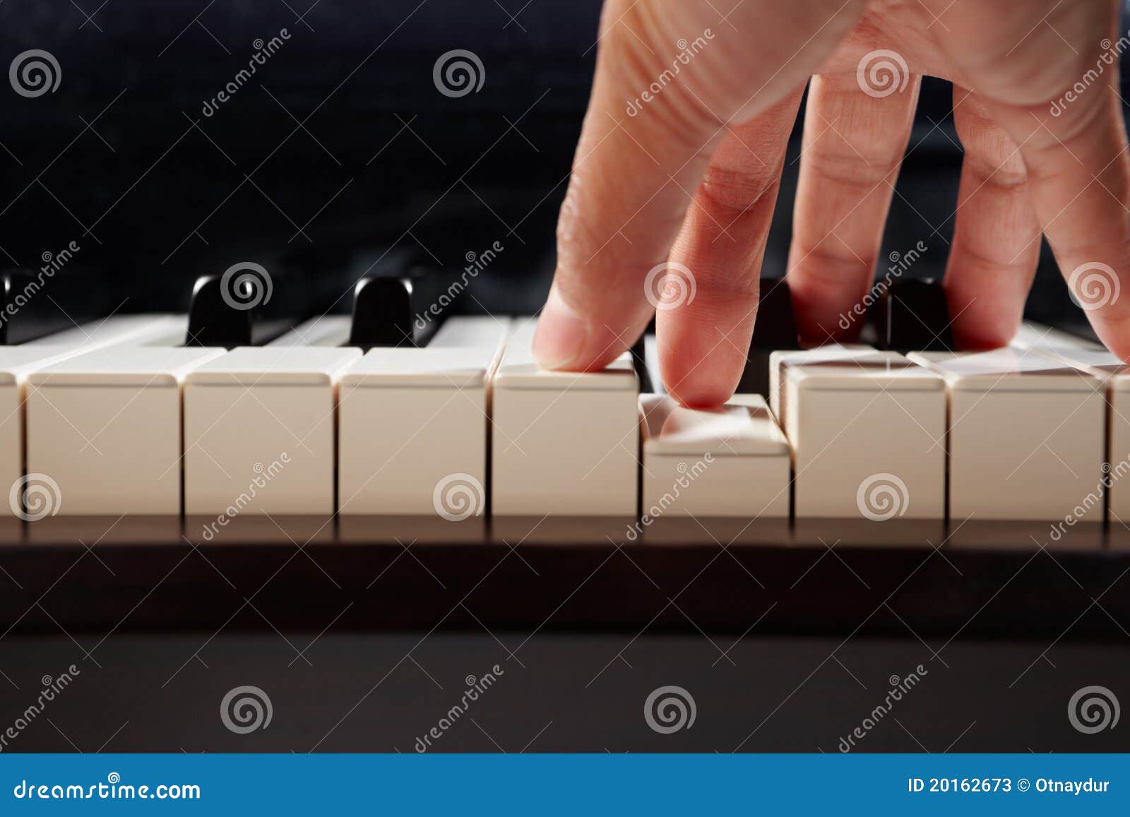 Playing Piano from Low Angle Stock Image - Image of pressing, angle ...