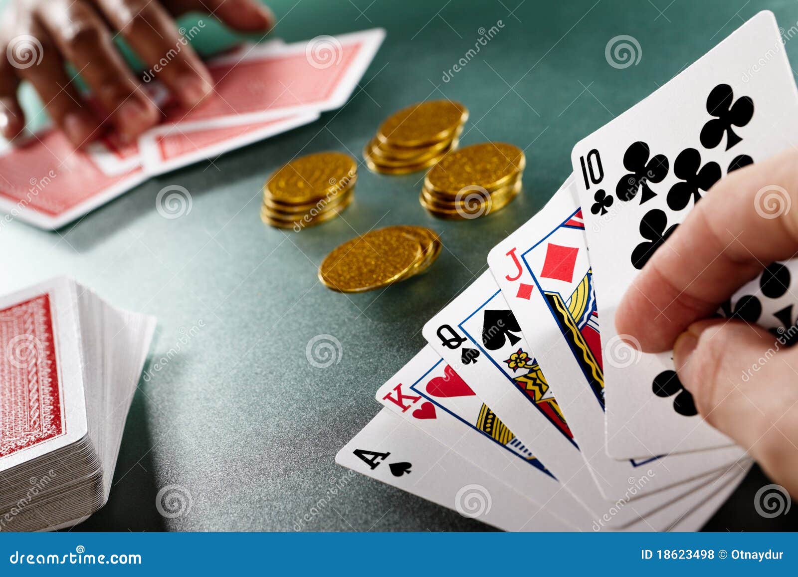 Playing poker stock photo. Image of playing, finger, money - 18623498