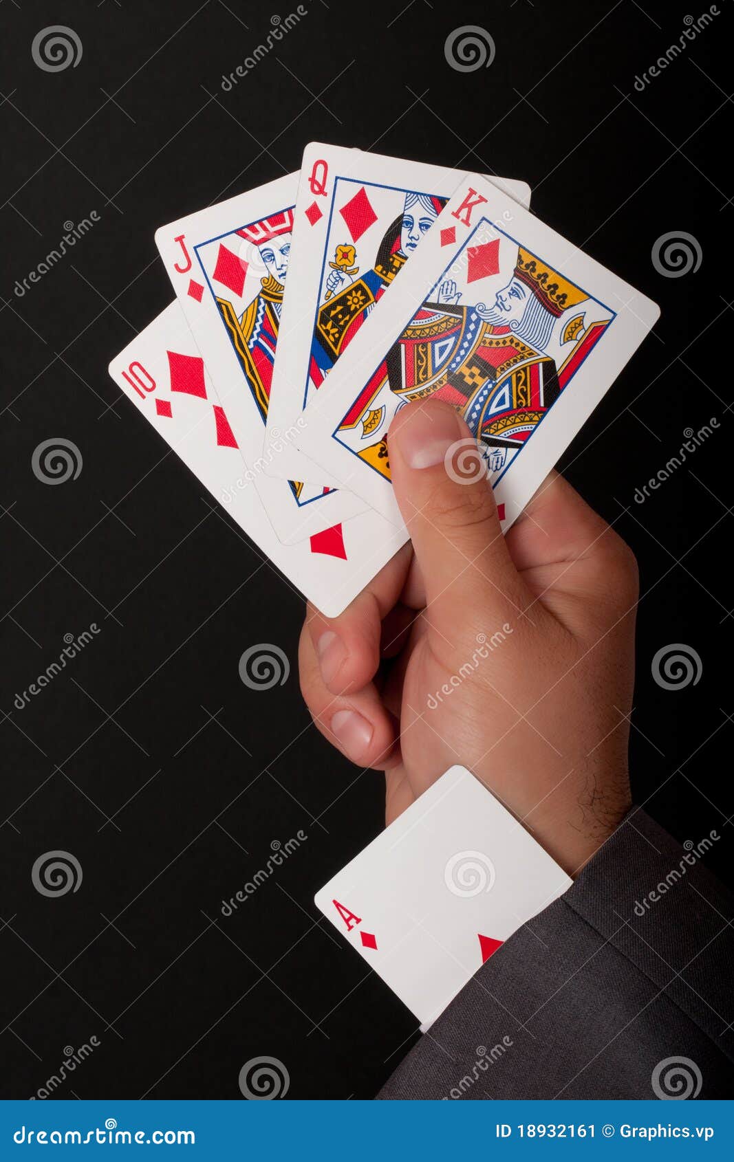 Playing poker and cheating stock image. Image of finger - 18932161