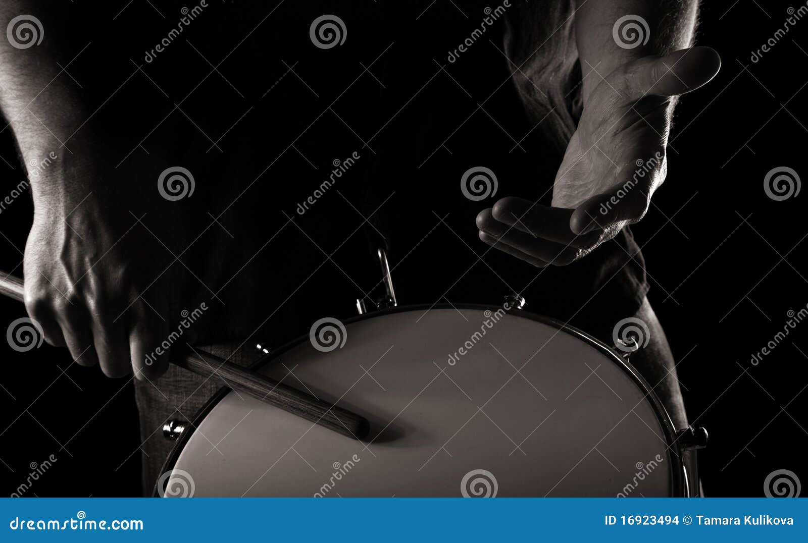Playing repinique stock photo. Image of brazil, drumstick - 16923494