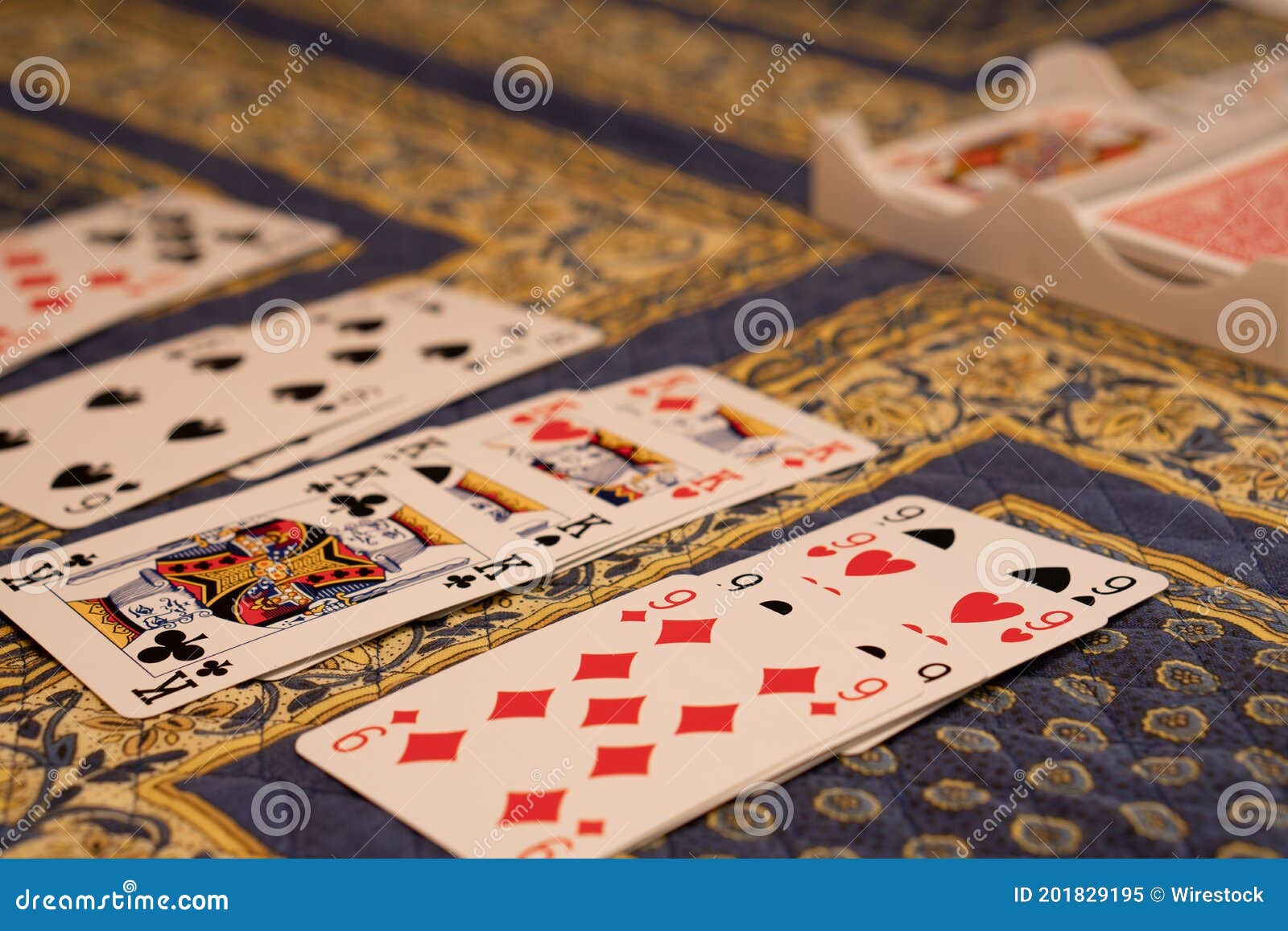 Playing Rummy at home stock image. Image of joker, closeup - 201829195