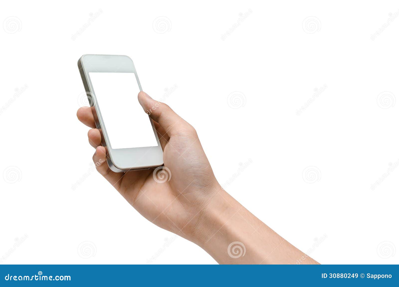 Playing Smartphone Isolated Stock Image - Image of equipment, input ...
