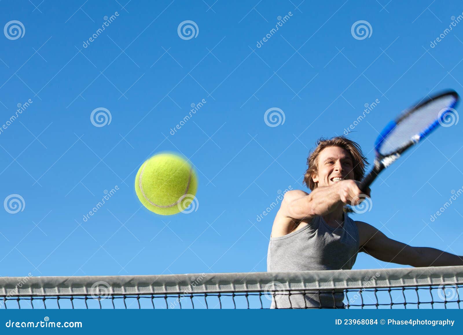 Playing tennis stock photo. Image of court, outdoors - 23968084