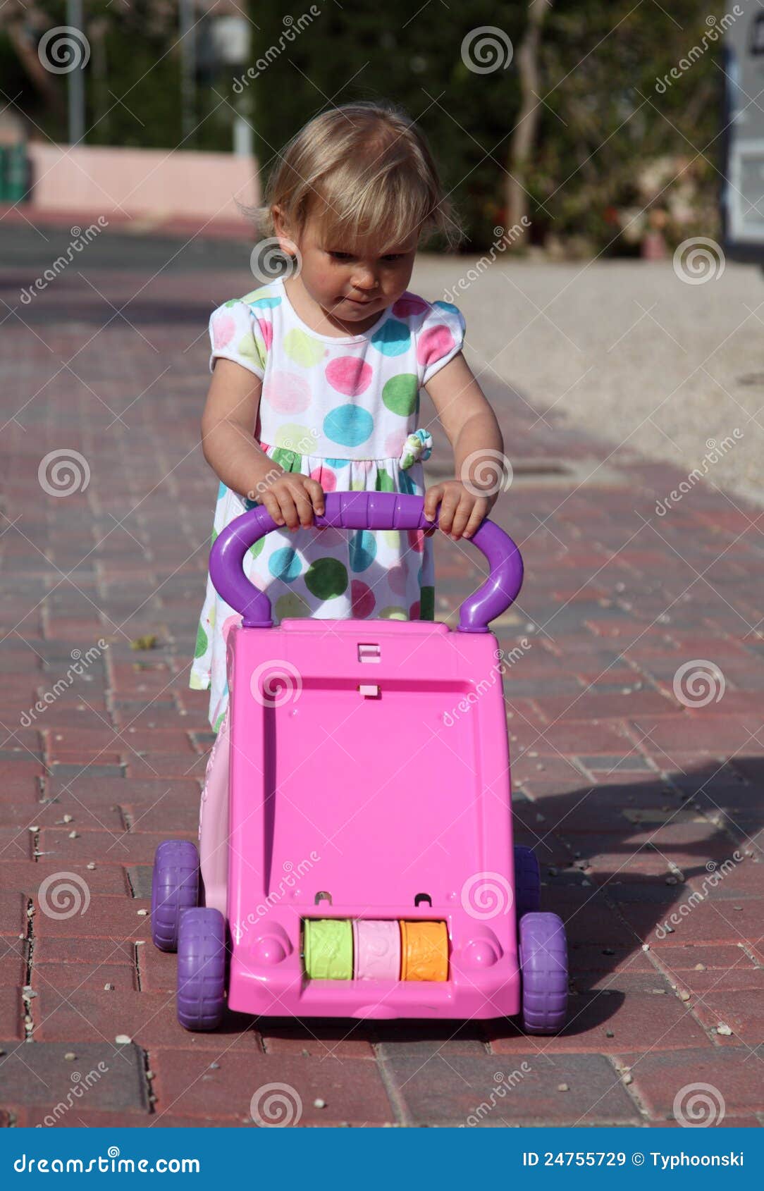 Playing toddler stock image. Image of child, playful - 24755729