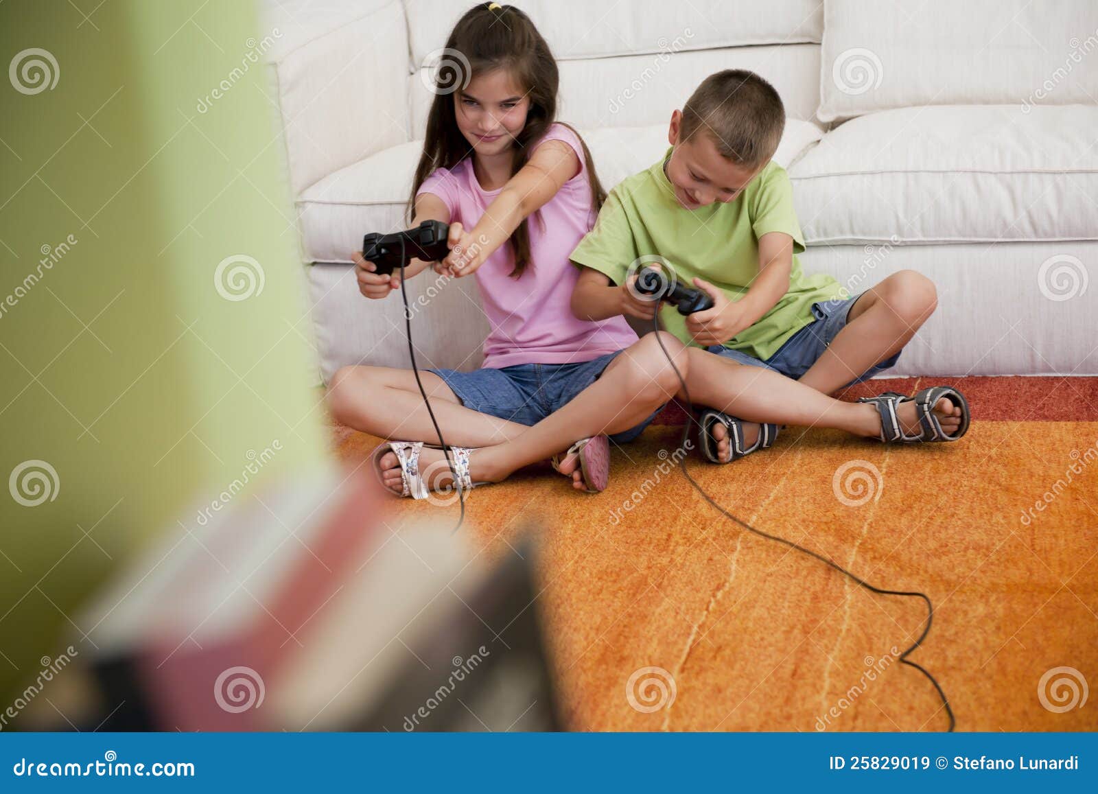 Playing video games stock image. Image of life, expressing - 25829019