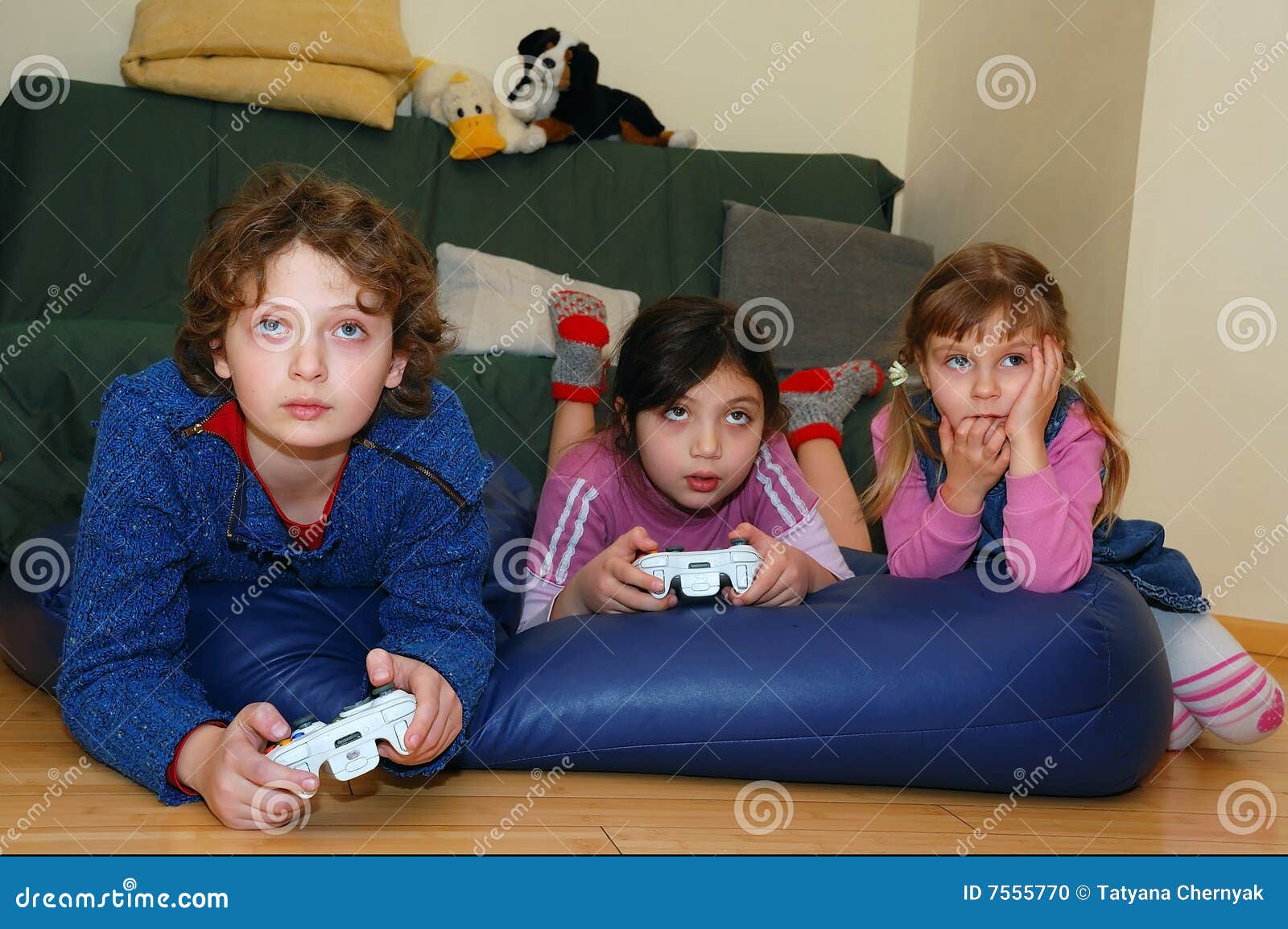 Playing video games stock photo. Image of playing, people - 7555770