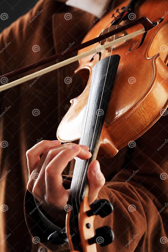 Playing the violin stock image. Image of clef, fiddle - 10917575