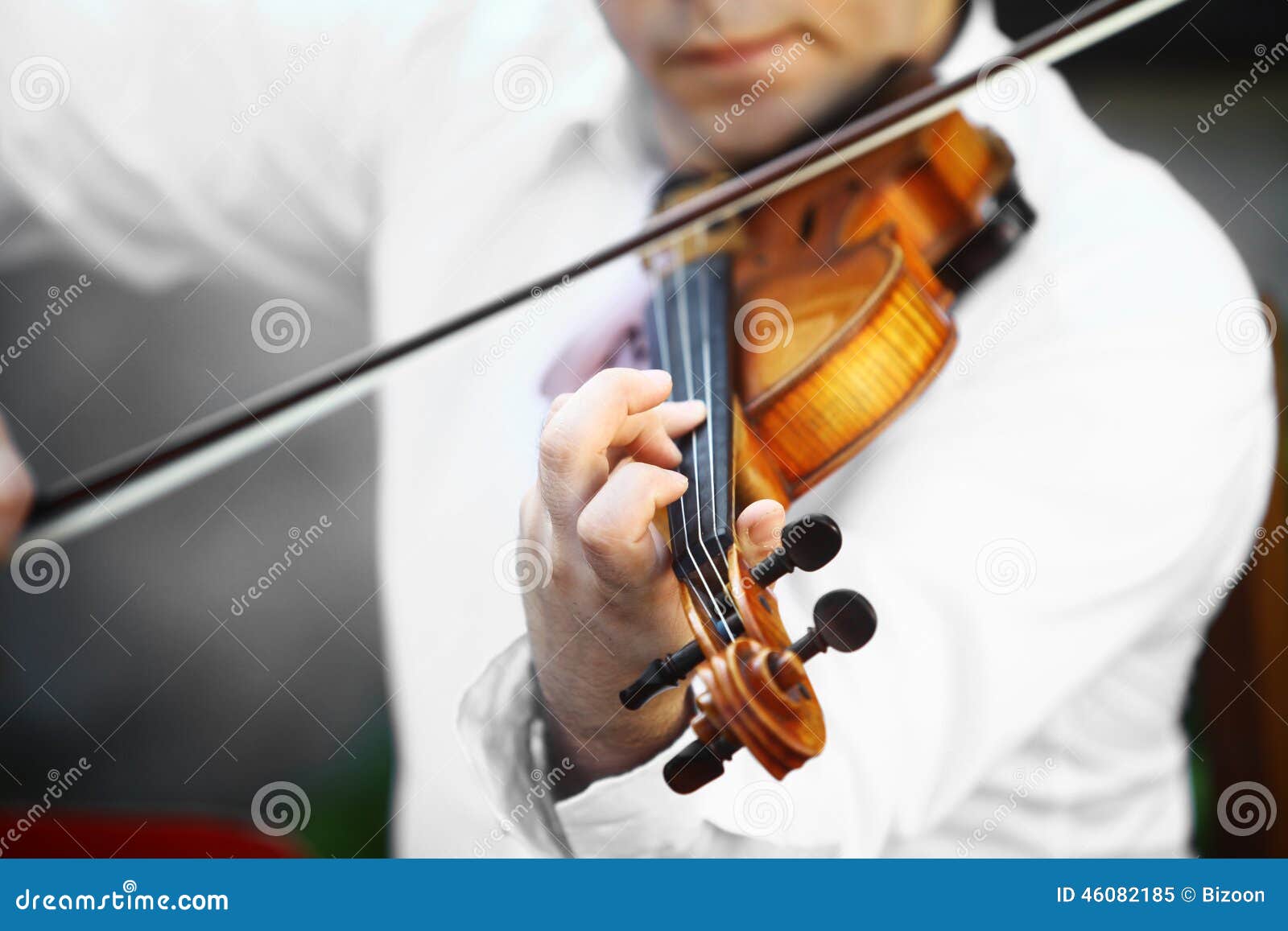 Playing violin stock image. Image of orchestra, performance - 46082185